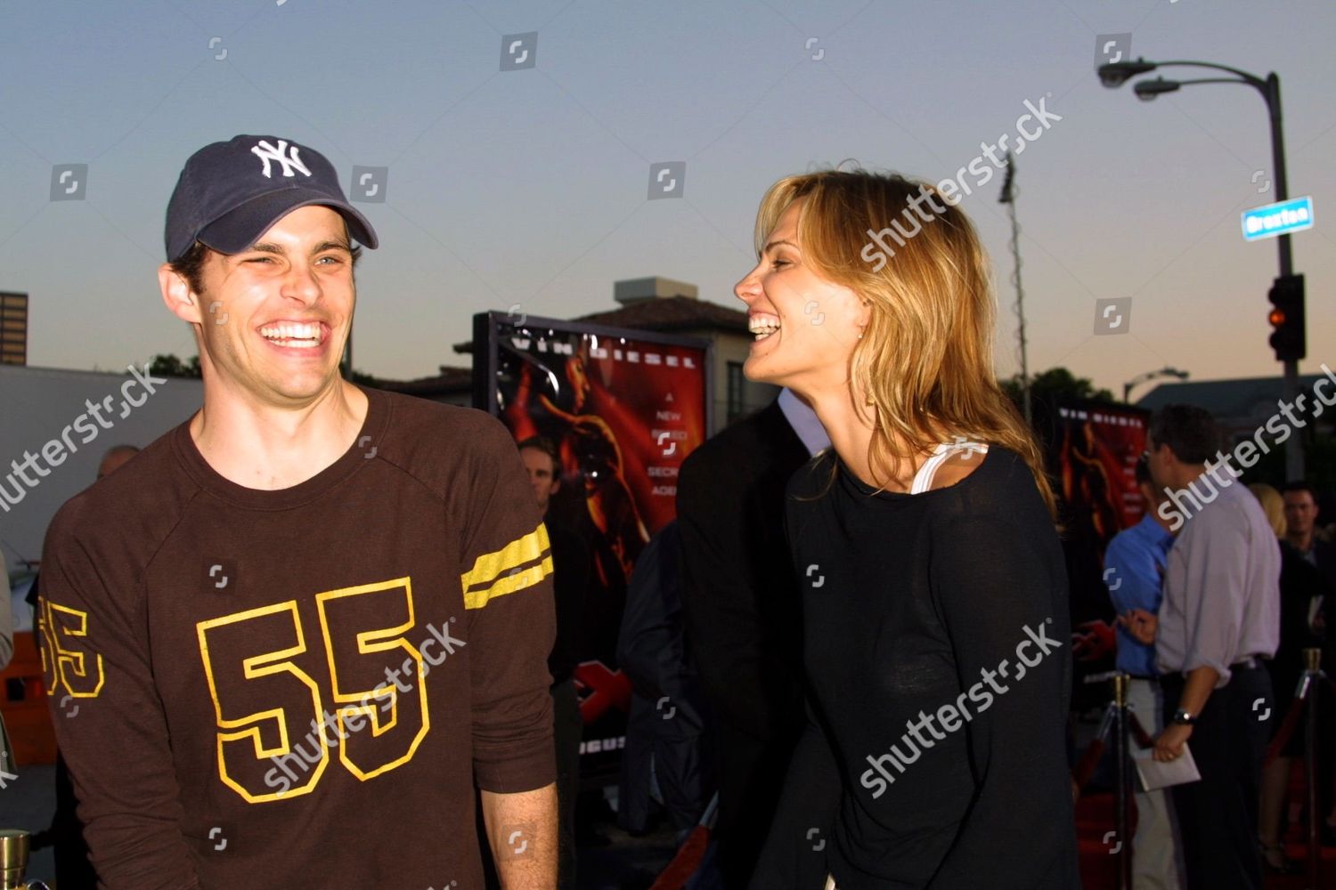 James Marsden Molly Sims Arriving Premiere Editorial Stock Photo ...
