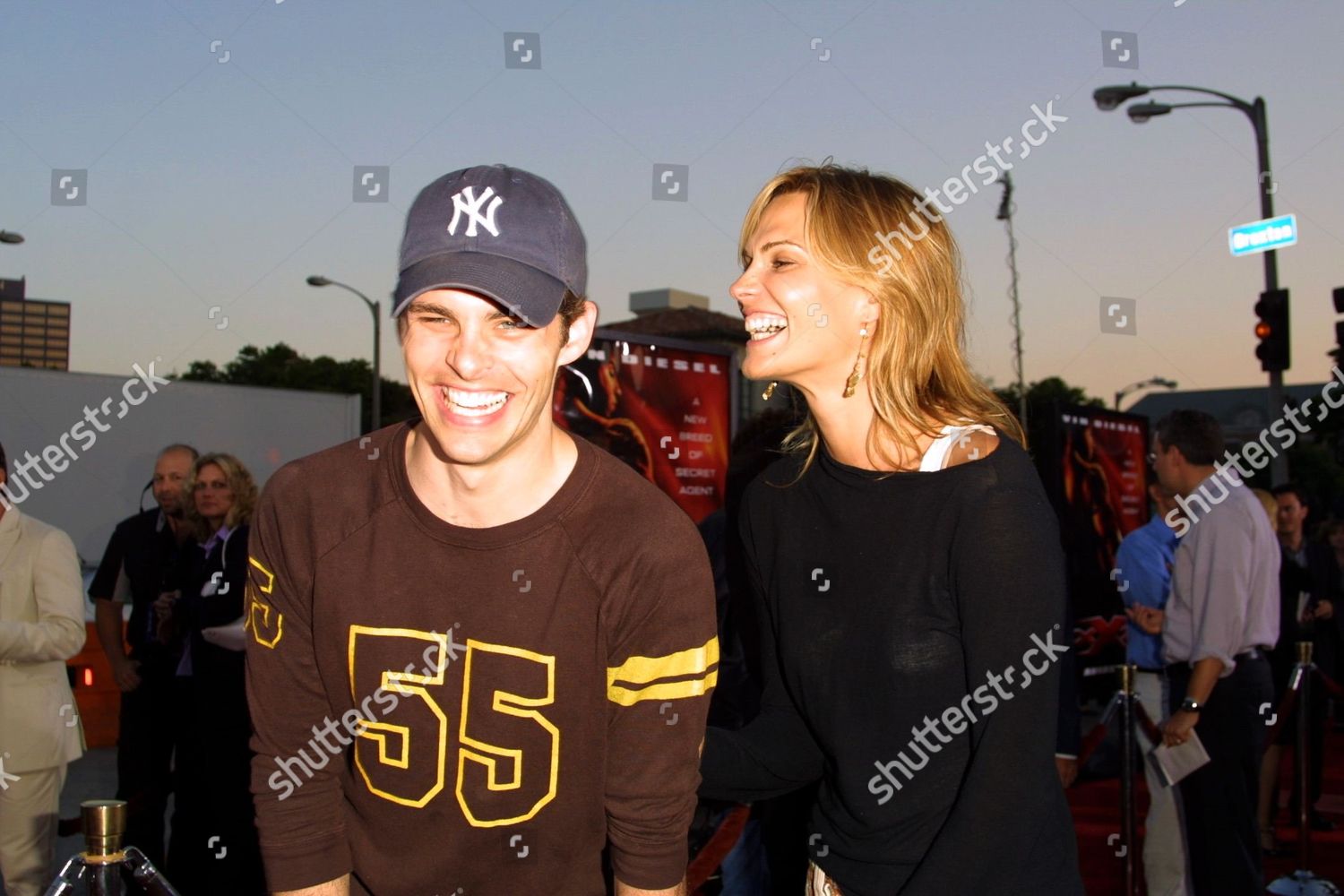 James Marsden Molly Sims Arriving Premiere Editorial Stock Photo ...
