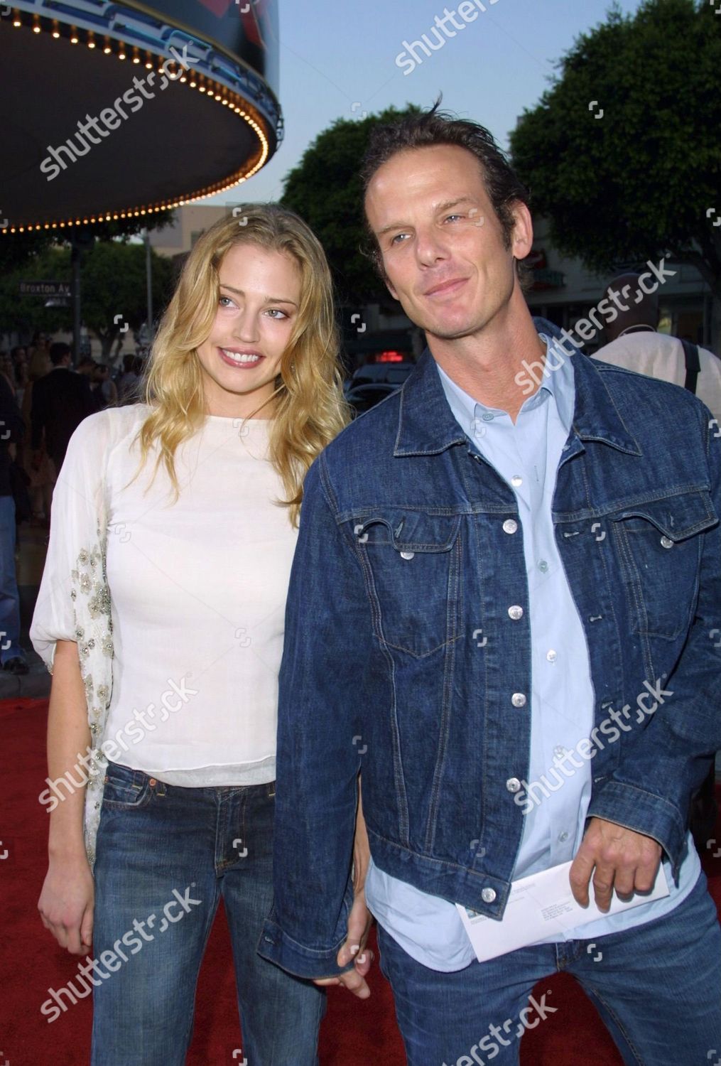 Estella Warren Peter Berg Arriving Premiere Editorial Stock Photo ...