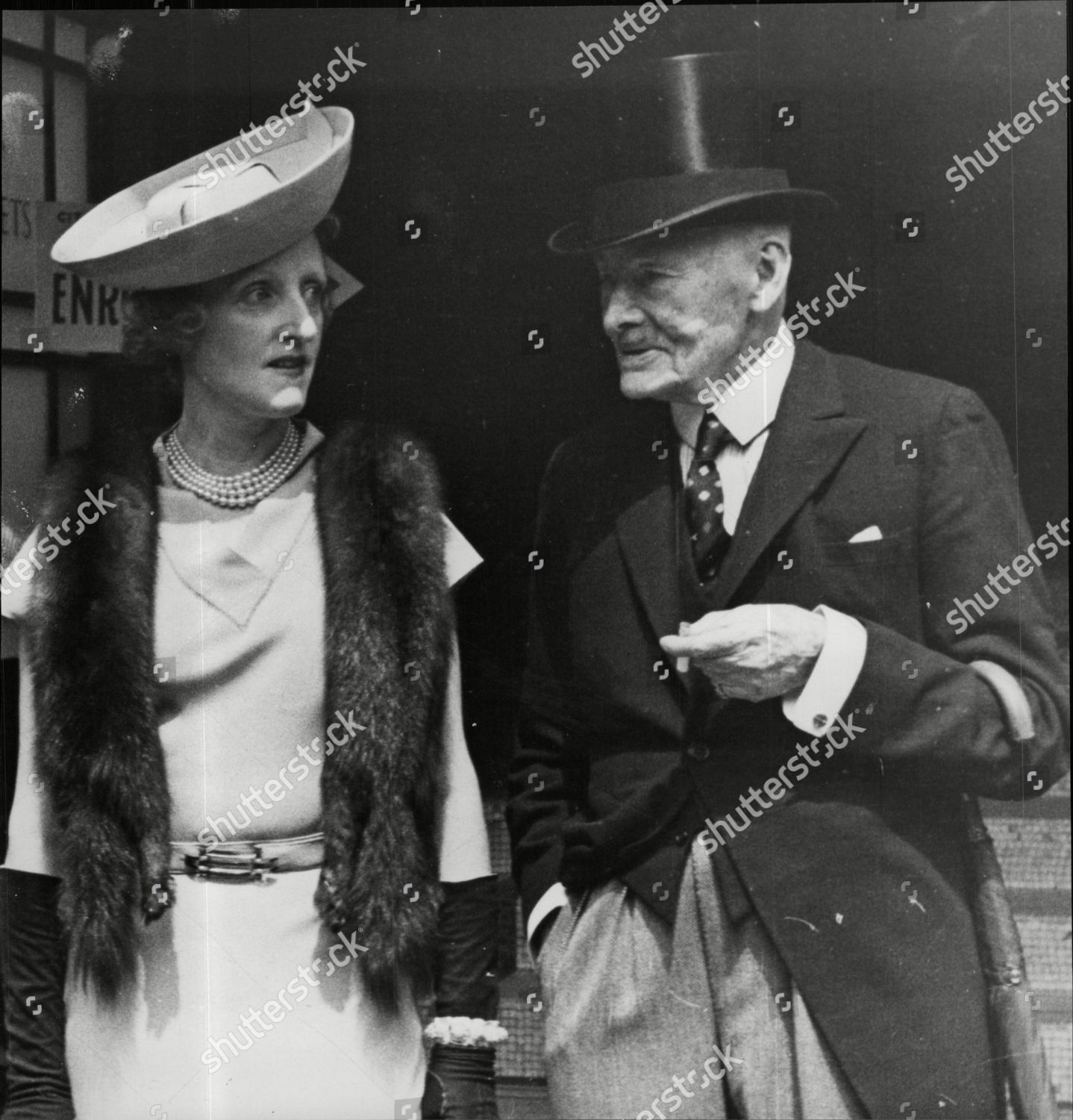 88yearold Sir Frank Swettenham Remarries Sir Editorial Stock Photo ...