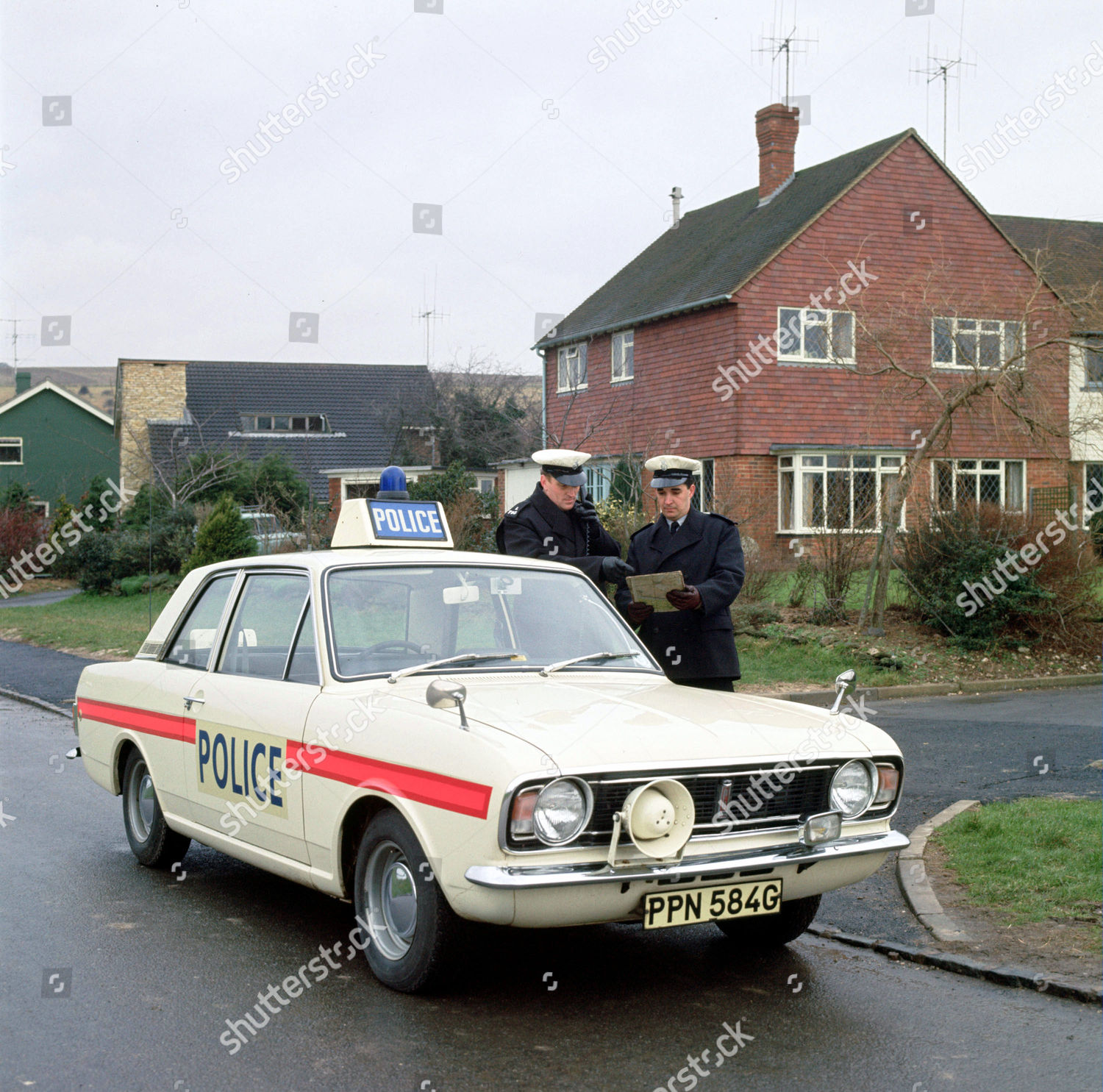 Ford Cortina Mk2 Lotus Police Lotus Editorial Stock Photo - Stock Image ...