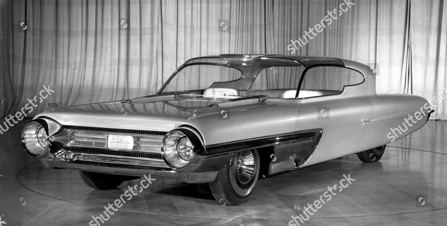 1958 Ford Galaxie Galaxie Concept Car Editorial Stock Photo - Stock ...