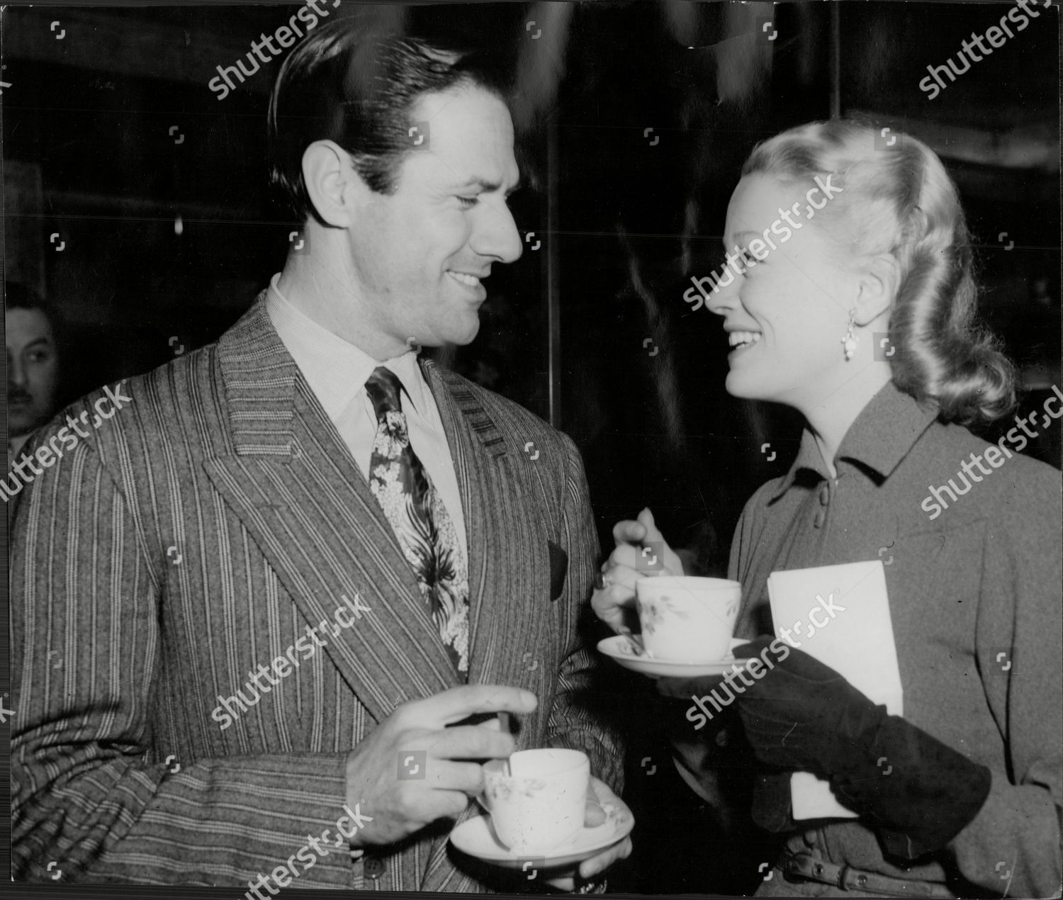 Actor Bullfighter Mario Cabre Actress Patricia Editorial Stock Photo ...