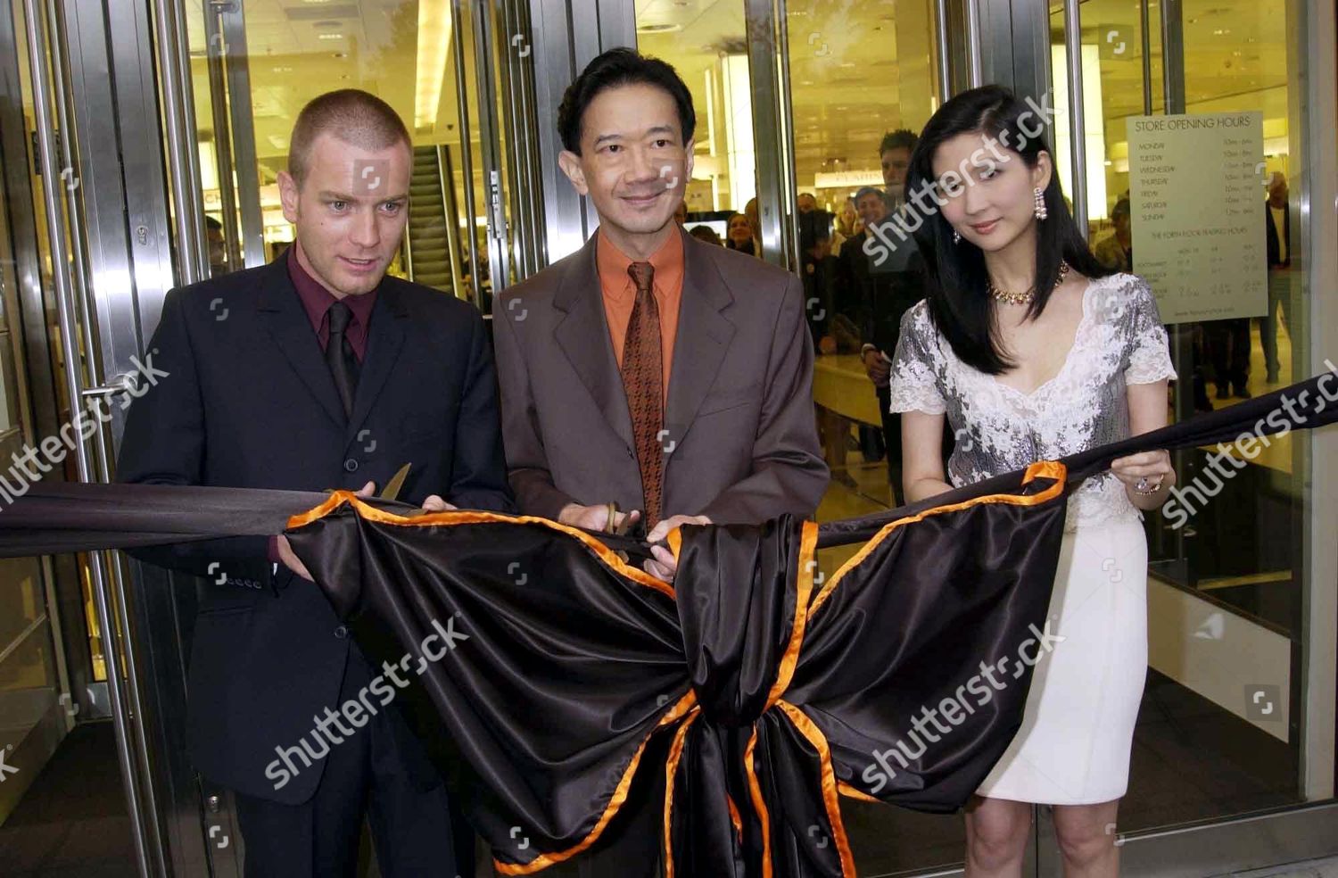 Ewan Mcgregor Dr Dickson Poon Wife Editorial Stock Photo - Stock Image ...