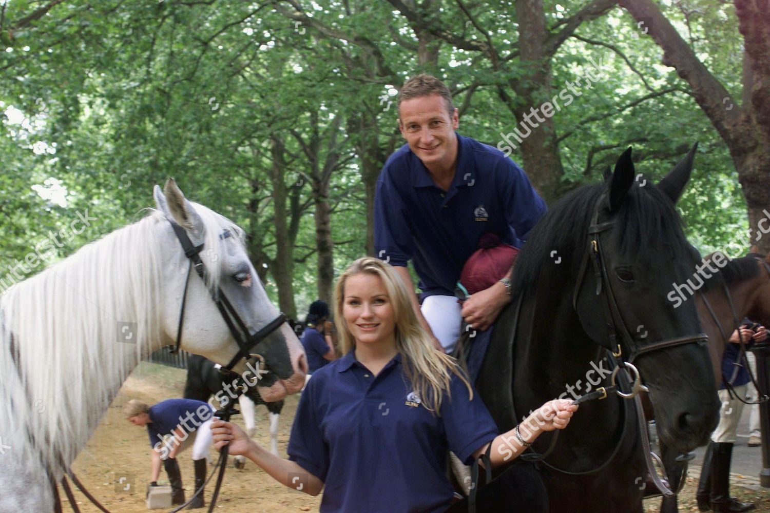 Richard Dunwoody His Girlfriend Georgea Blakey Editorial Stock Photo ...