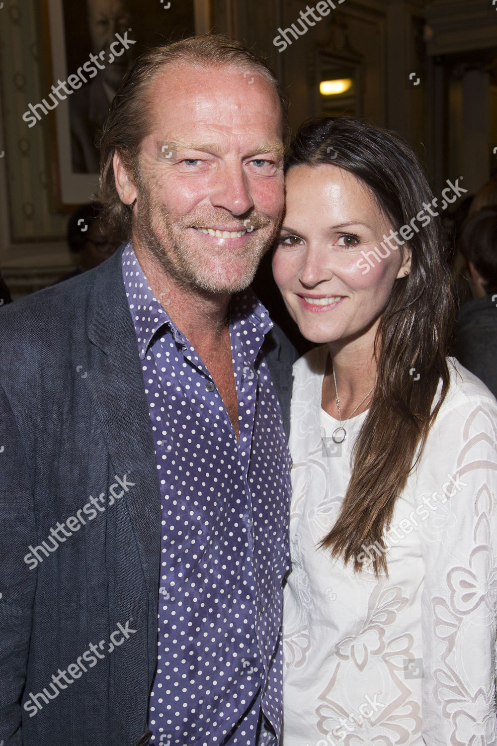 Iain Glen Charlotte Emmerson Editorial Stock Photo - Stock Image ...