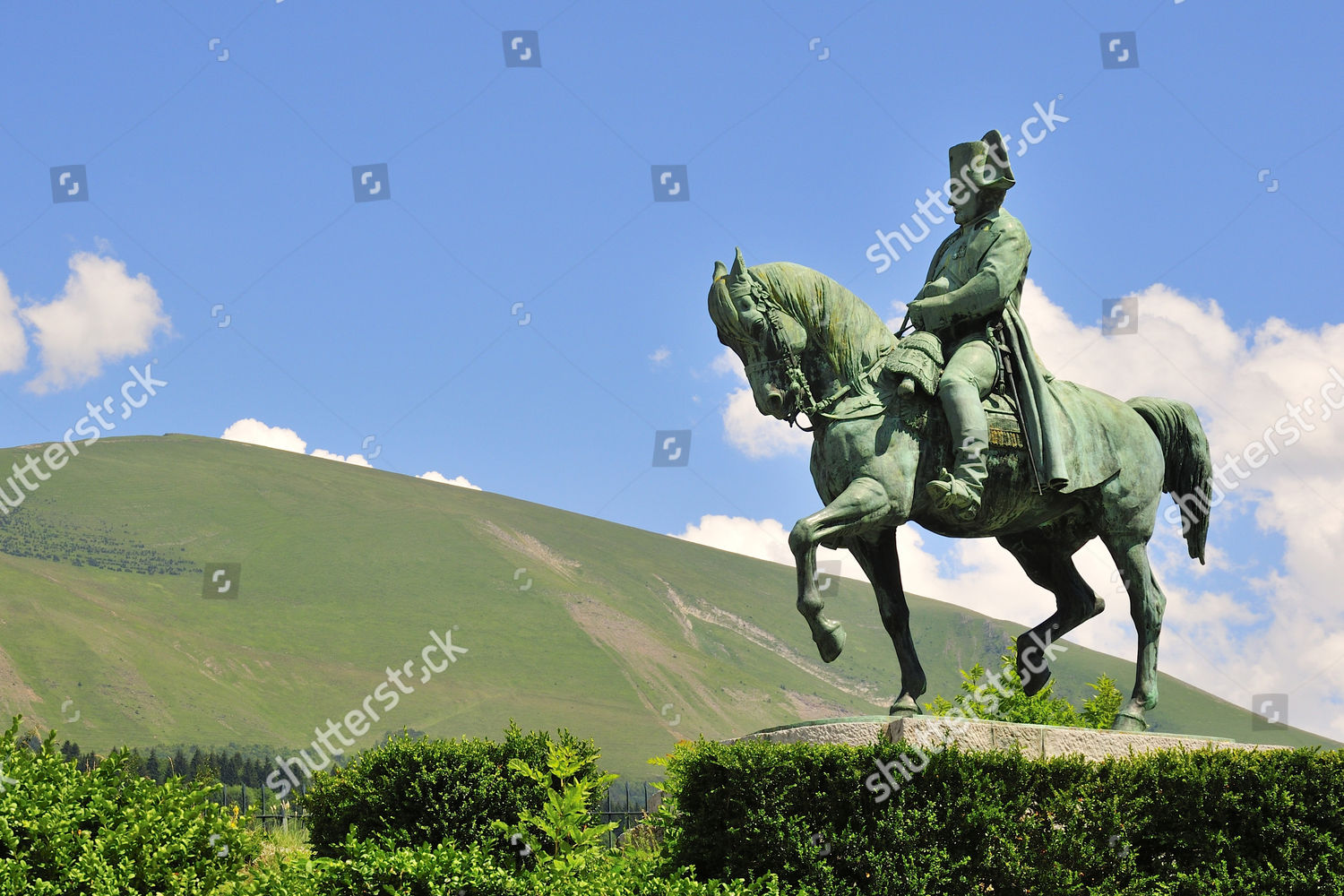 Equestrian Statue Napoleon On Prairie De Editorial Stock Photo - Stock ...
