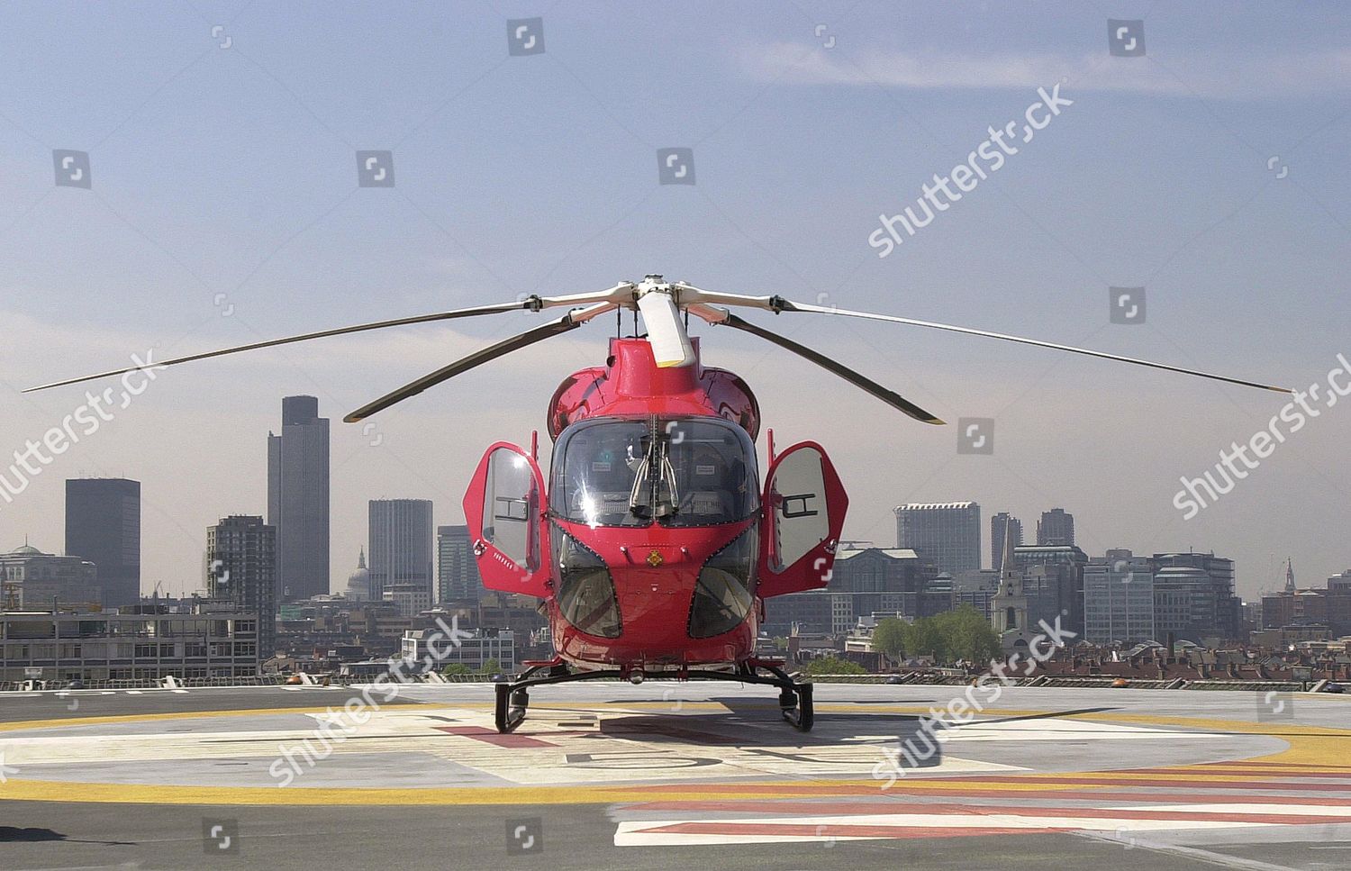 Hems Helicopter Emergency Medical Service Commonly Editorial Stock ...