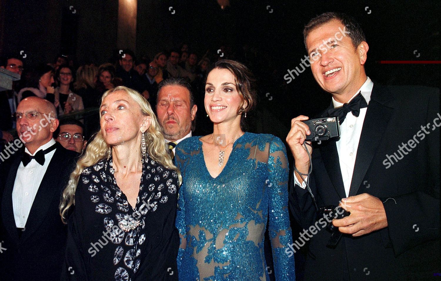 Gabriele Albertini Franca Sozzani Queen Rania Editorial Stock Photo ...