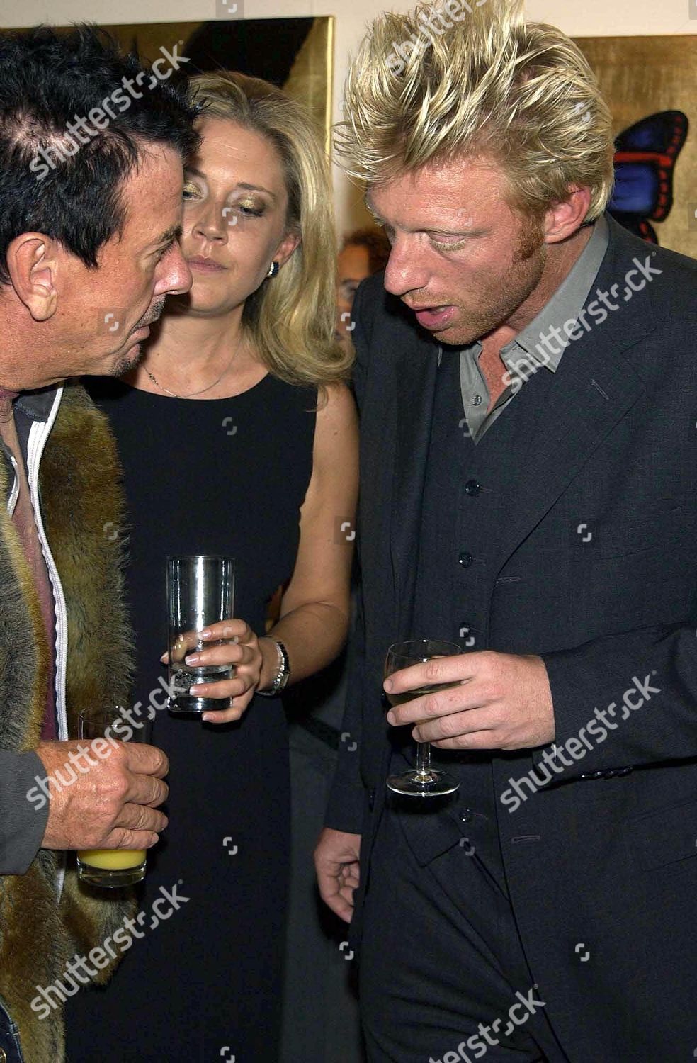 Boris Becker Zoe Appleyard Nicky Haslam Editorial Stock Photo - Stock ...