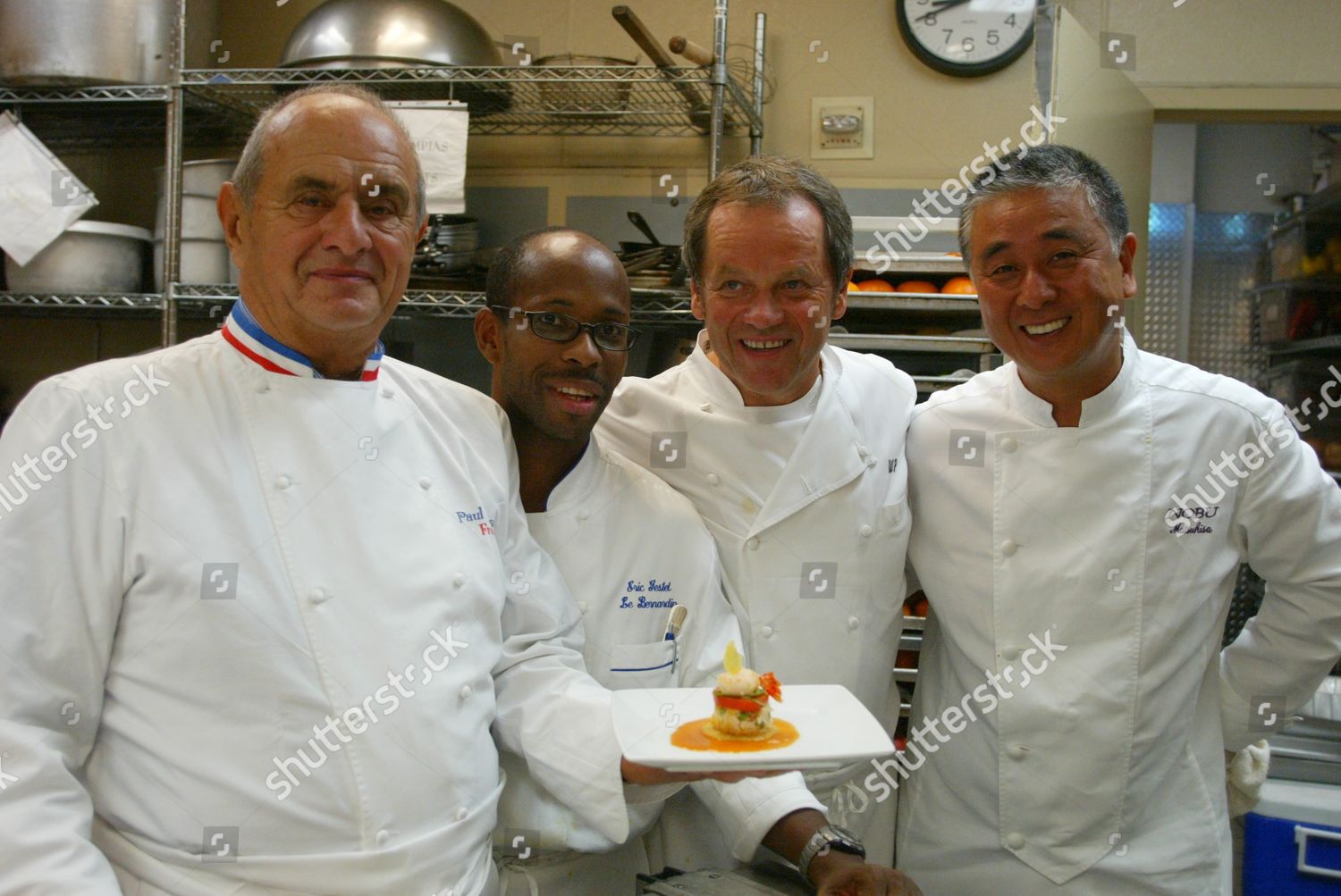 Paul Bocuse Eric Gestel Wolfgang Puck Editorial Stock Photo - Stock ...