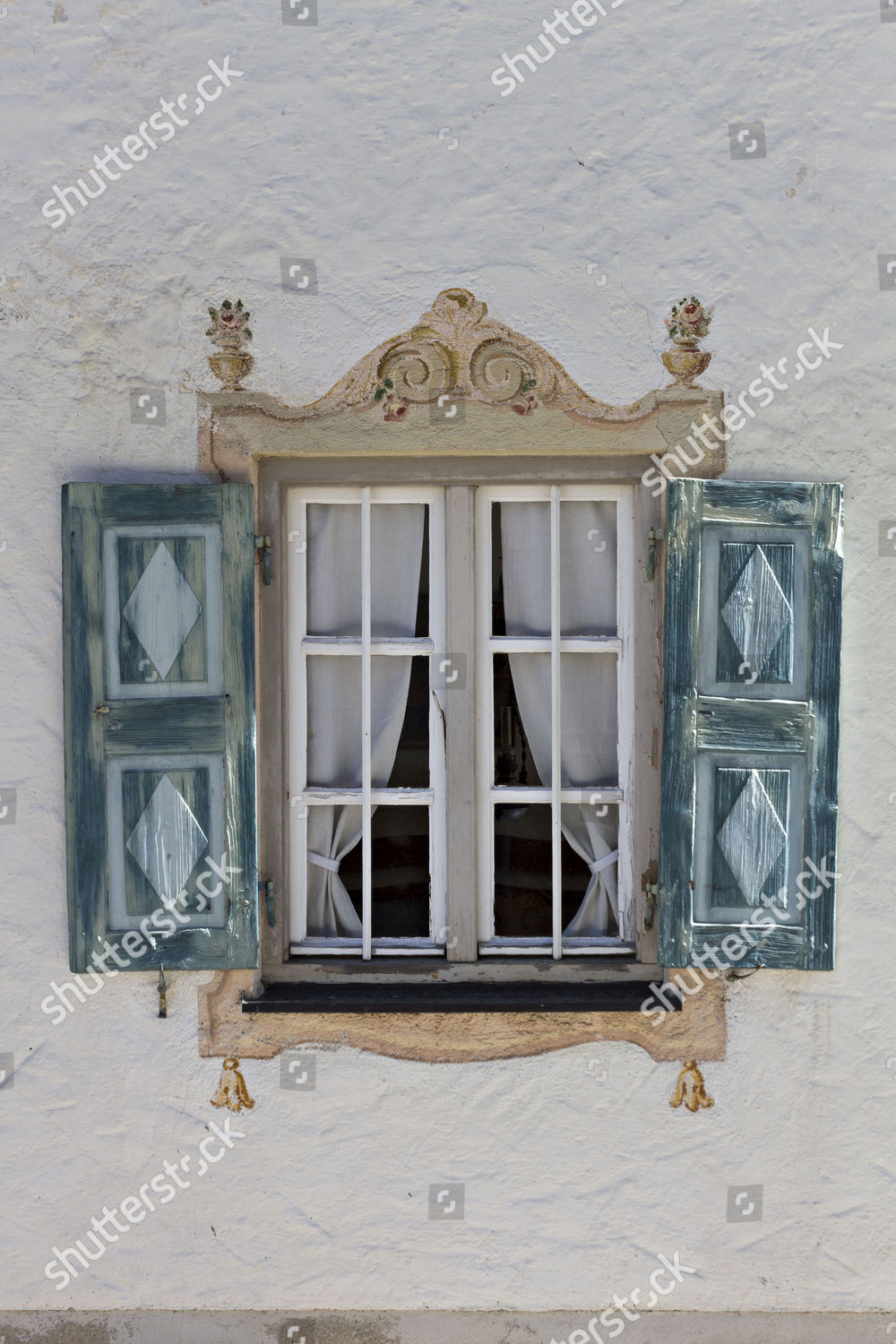 Bavarian Window Heimatmuseum Museum Local History Editorial Stock Photo ...