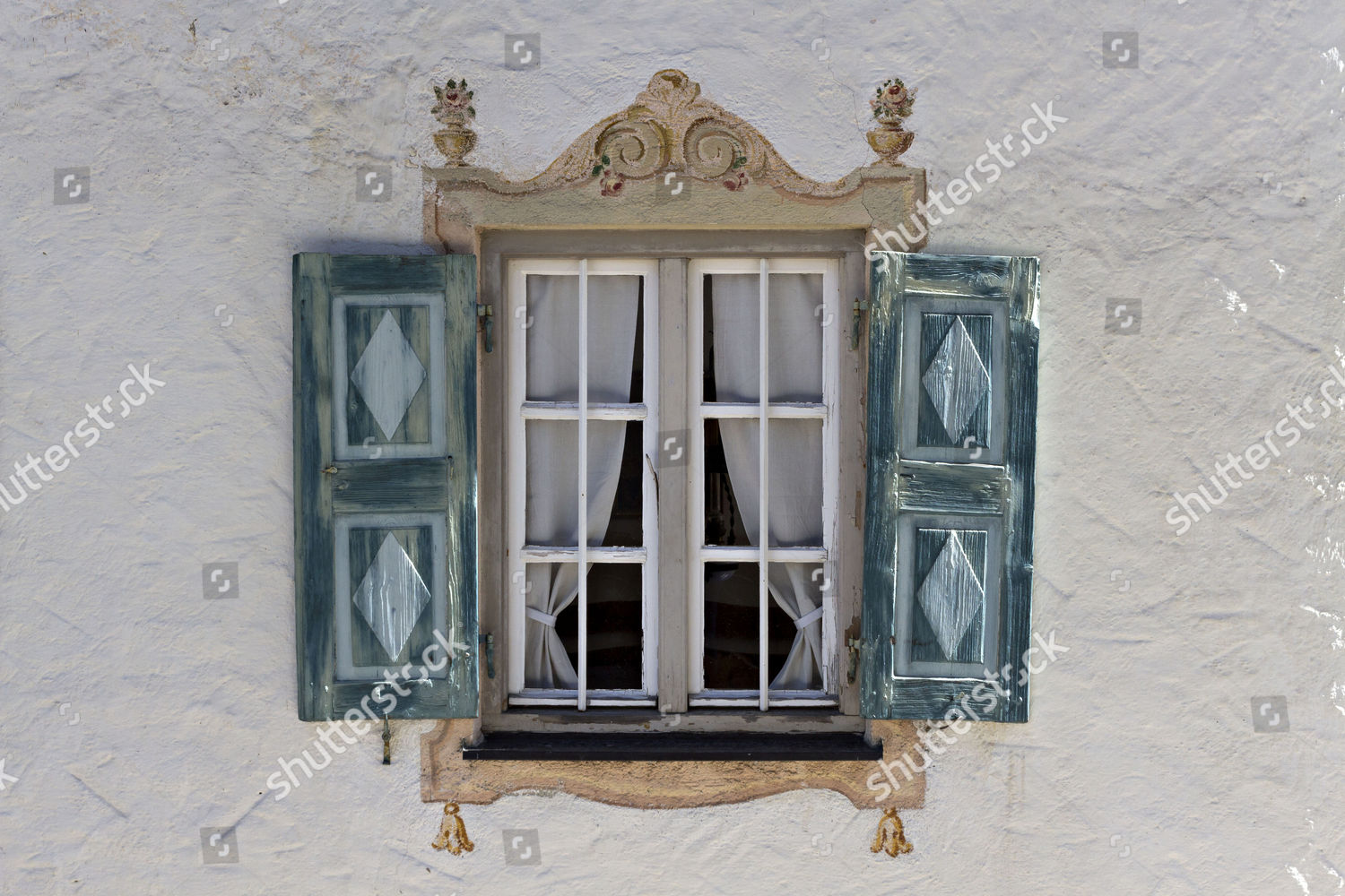 Bavarian Window Heimatmuseum Museum Local History Editorial Stock Photo ...
