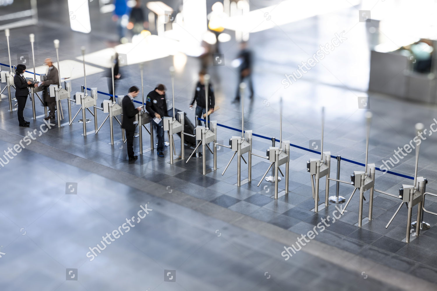 Entry Control Point People Editorial Stock Photo - Stock Image ...