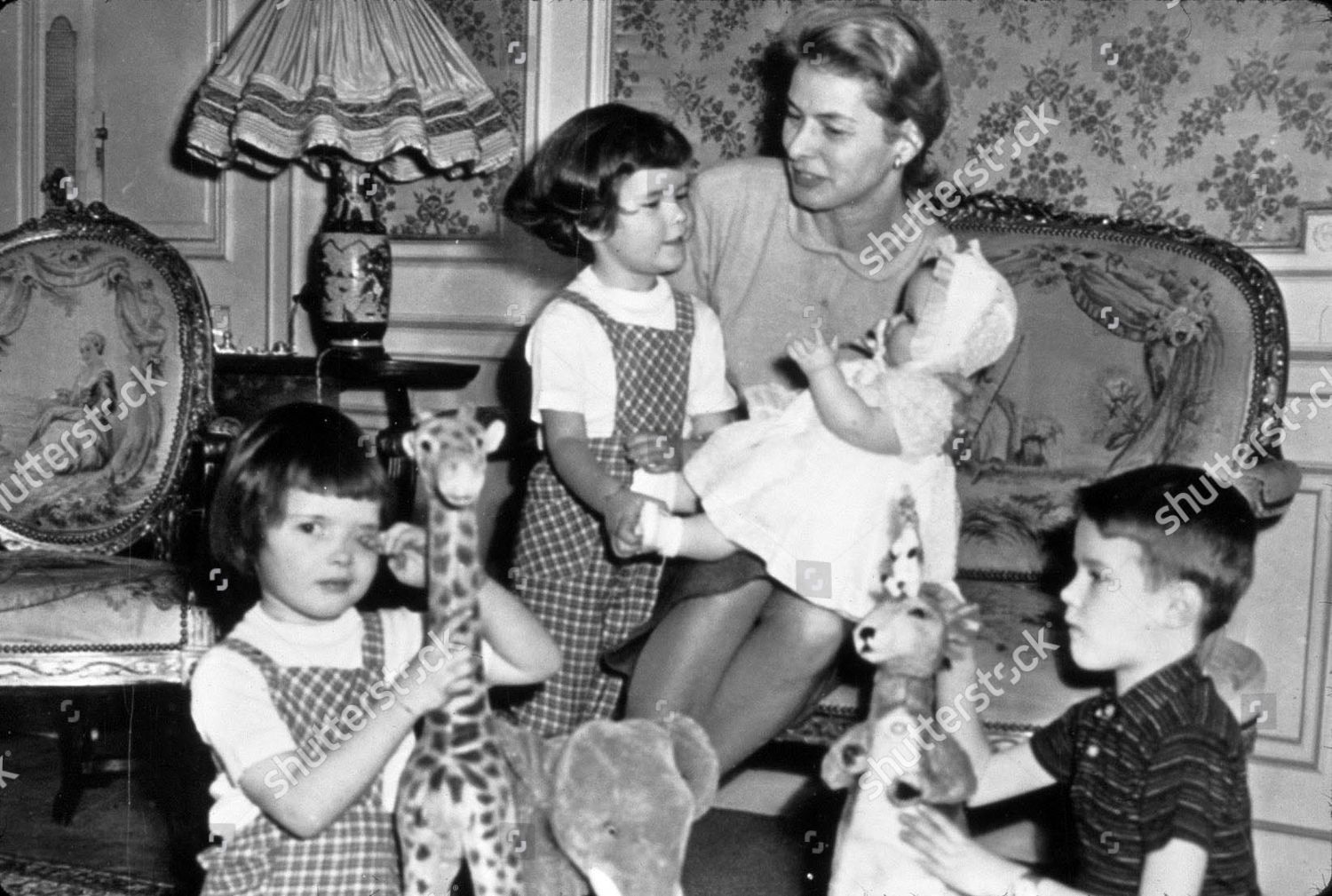 Film Stills 1957 Ingrid Bergman Families Editorial Stock Photo - Stock ...