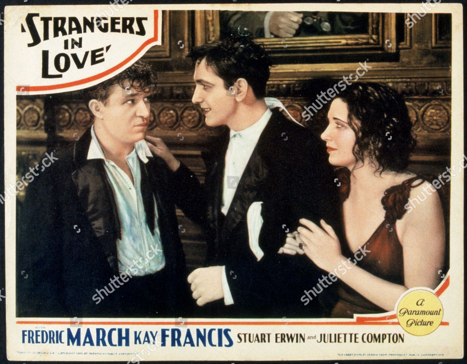 Film Stills Strangers Love 1932 Clothing Editorial Stock Photo - Stock ...