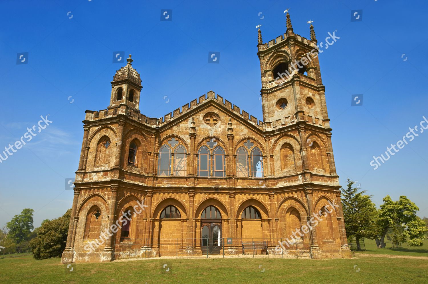 GOTHIC TEMPLE DESIGNED BY JAMES GIBBS Editorial Stock Photo - Stock ...