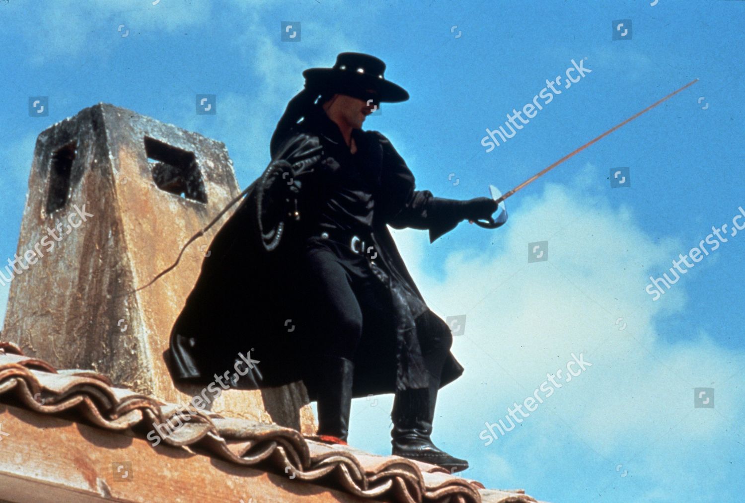 Film Stills Zorro Tv 1992 Character Editorial Stock Photo - Stock Image ...