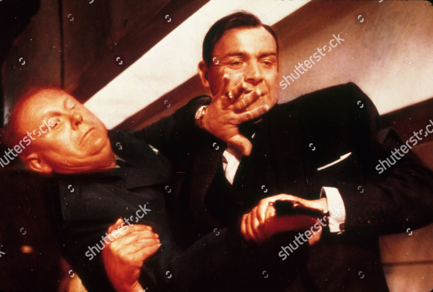 Goldfinger 1964 Sean Connery Gert Frobe Editorial Stock Photo - Stock ...
