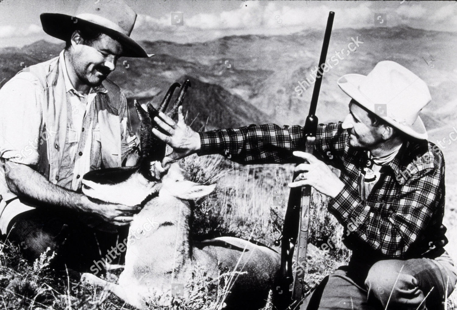 Film Stills 1940 Ernest Hemingway Hunting Editorial Stock Photo - Stock ...
