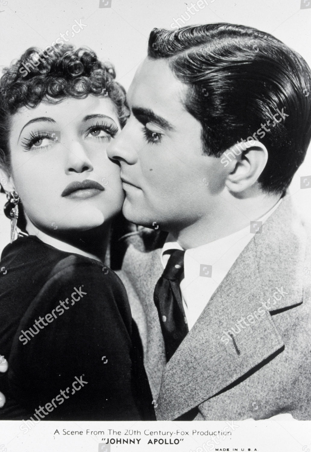Film Stills Johnny Apollo 1940 Henry Editorial Stock Photo - Stock ...