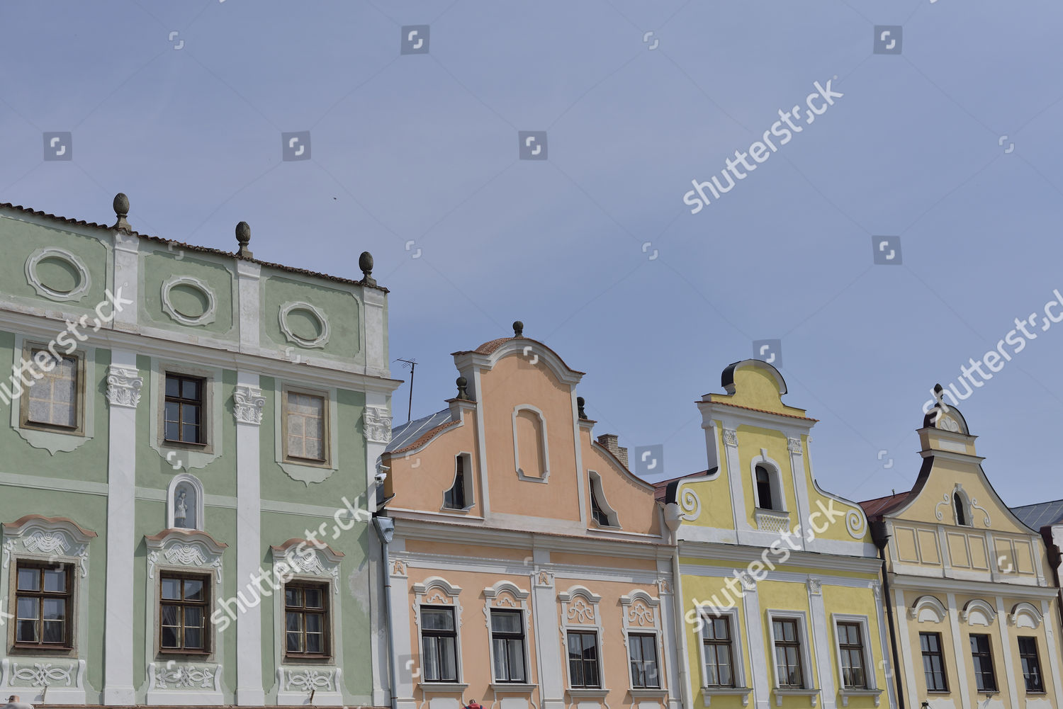 Town Houses Renaissance Unesco World Heritage Editorial Stock Photo ...