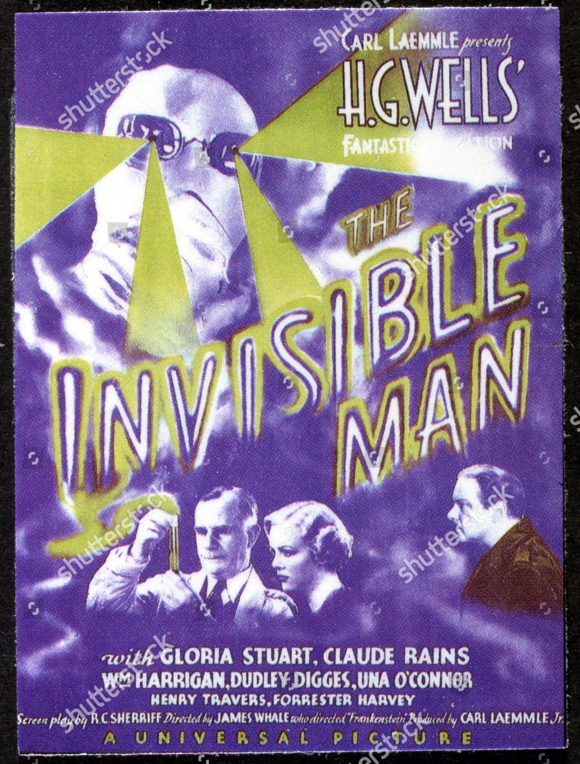 Film Stills Invisible Man 1933 Aliens Editorial Stock Photo - Stock ...