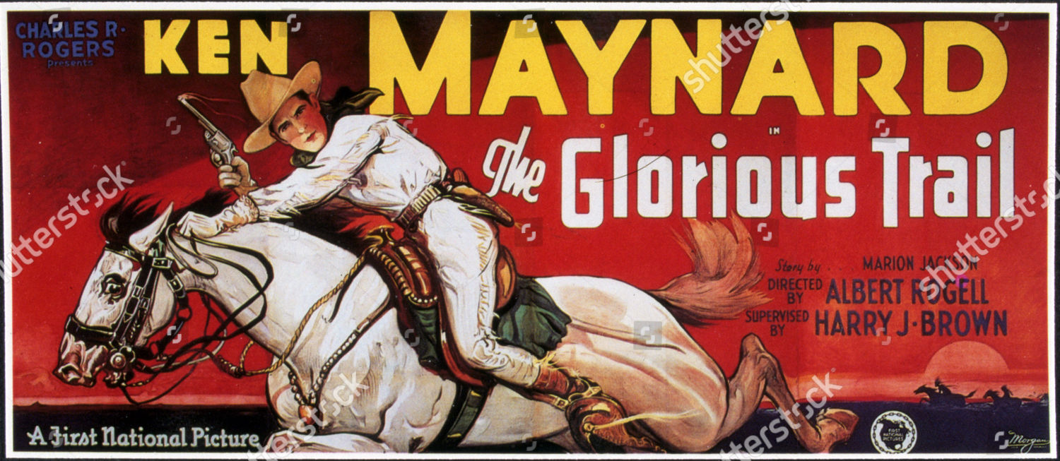 Film Stills Glorious Trail 1928 Ken Editorial Stock Photo - Stock Image ...