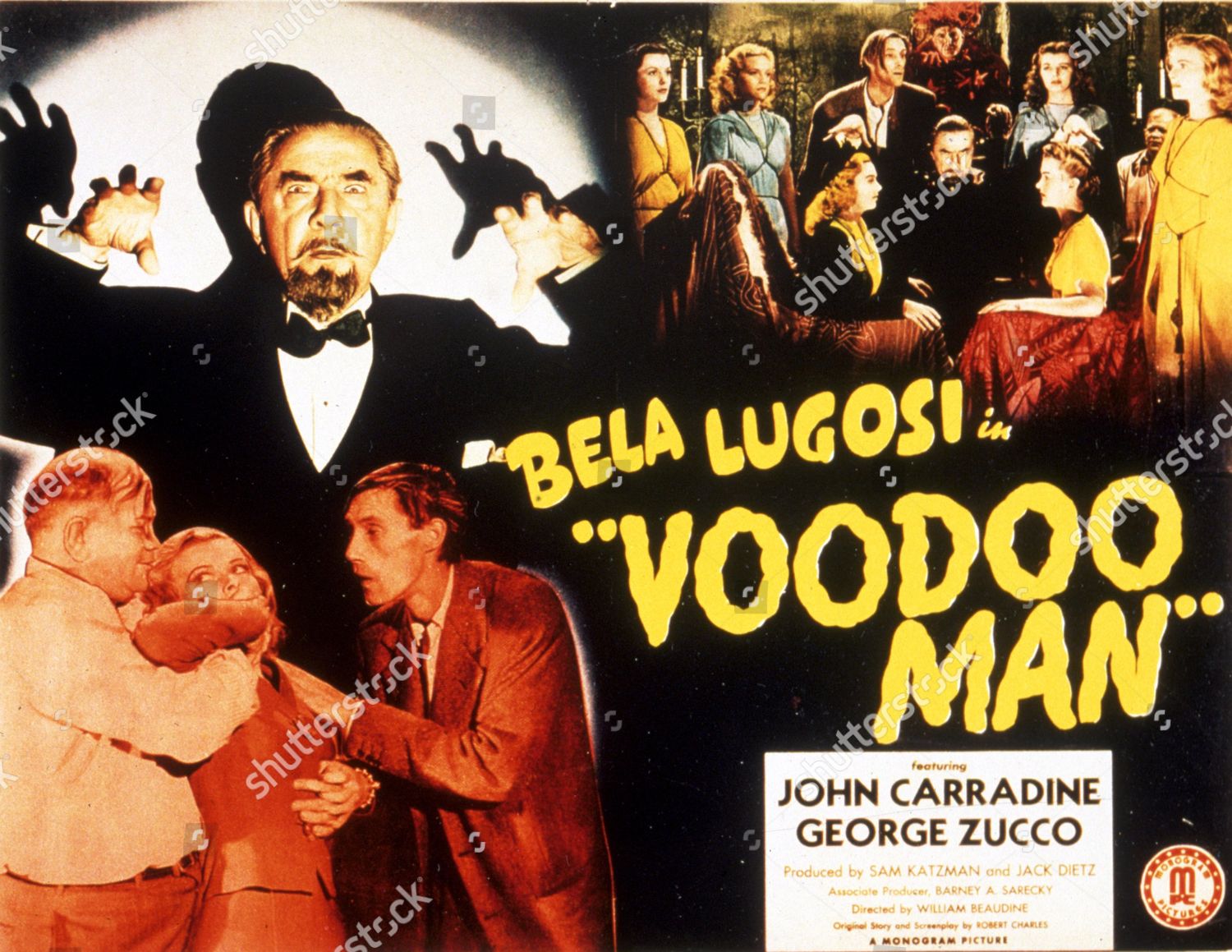 Film Stills Voodoo Man 1944 William Editorial Stock Photo - Stock Image ...