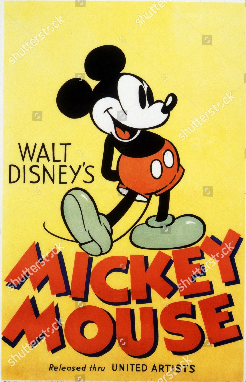 Film Stills Mickey Mouse 1932 Mickey Editorial Stock Photo - Stock ...