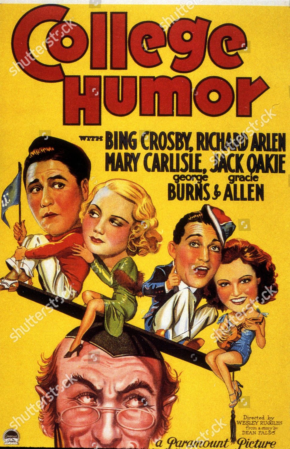 Film Stills College Humor 1933 Gracie Editorial Stock Photo - Stock ...