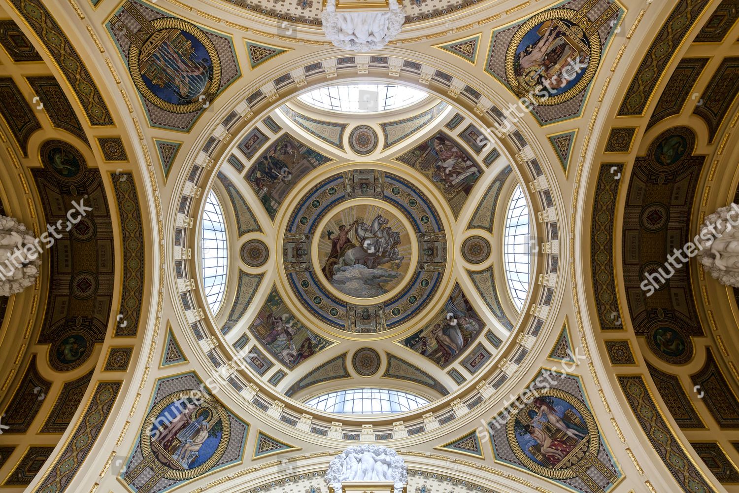 Dome Entrance Hall Thermal Bath Neobaroque Editorial Stock Photo ...