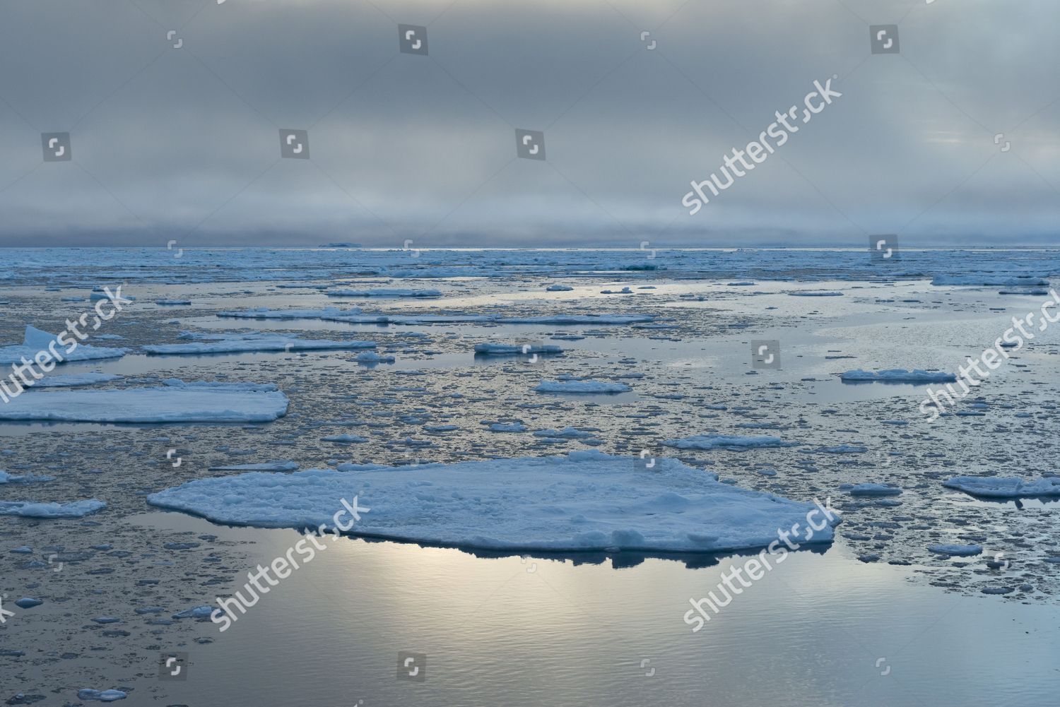 Ice Floes Edge Packice Arctic Ocean Editorial Stock Photo - Stock Image ...