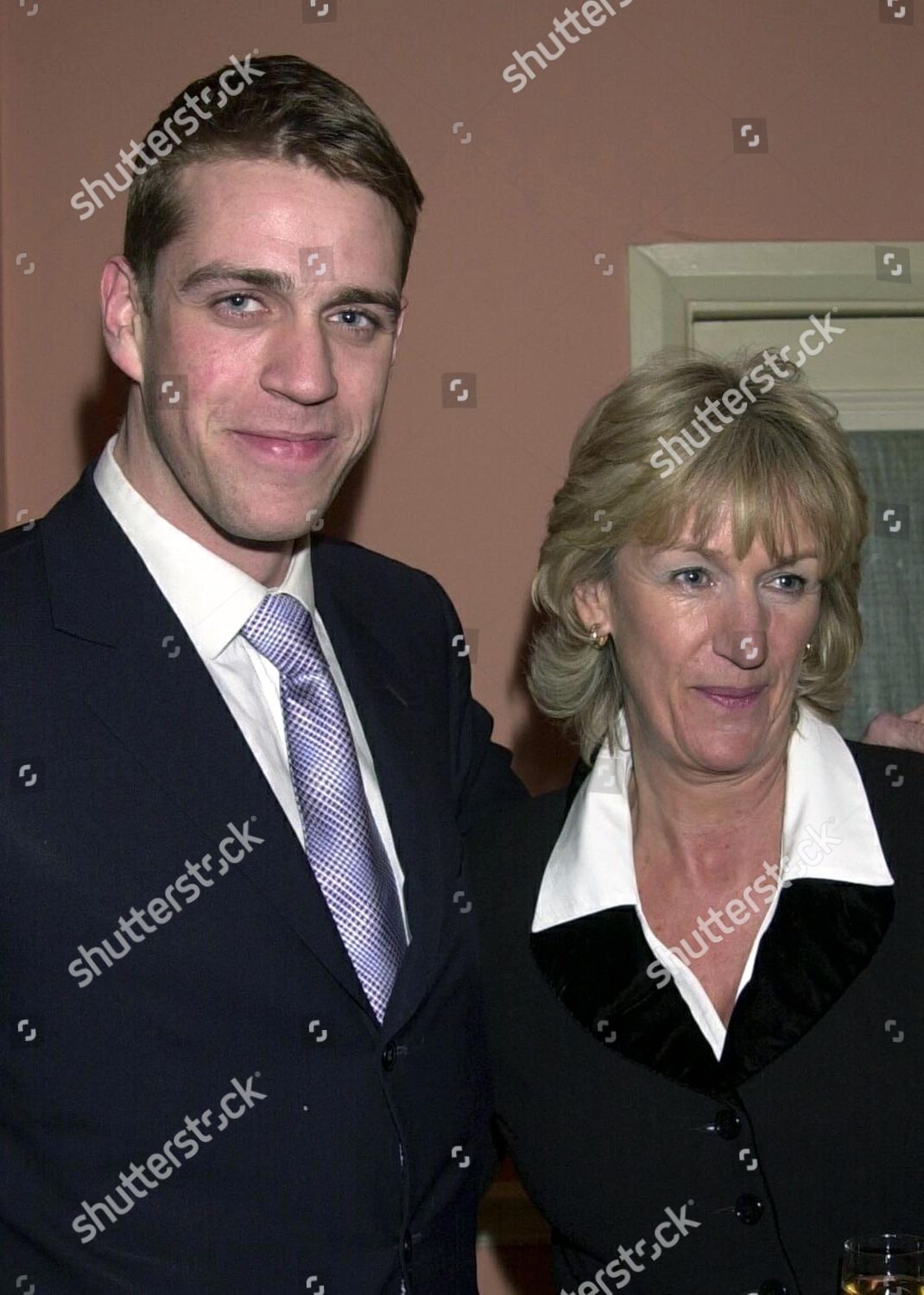 Ben Elliott His Mother Annabel Editorial Stock Photo - Stock Image ...