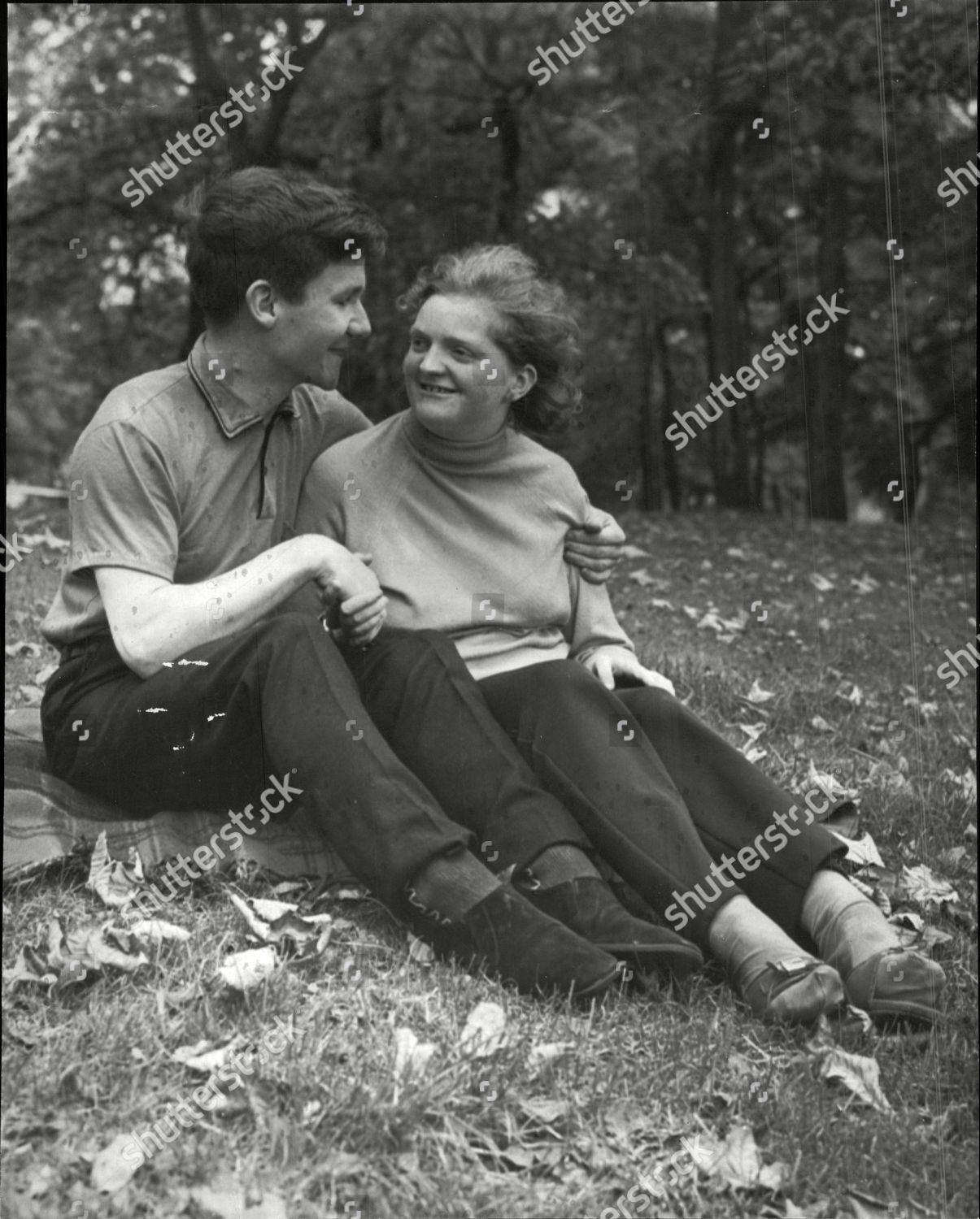 Prudence Mclean Martin Mccullough Kissing On Editorial Stock Photo ...