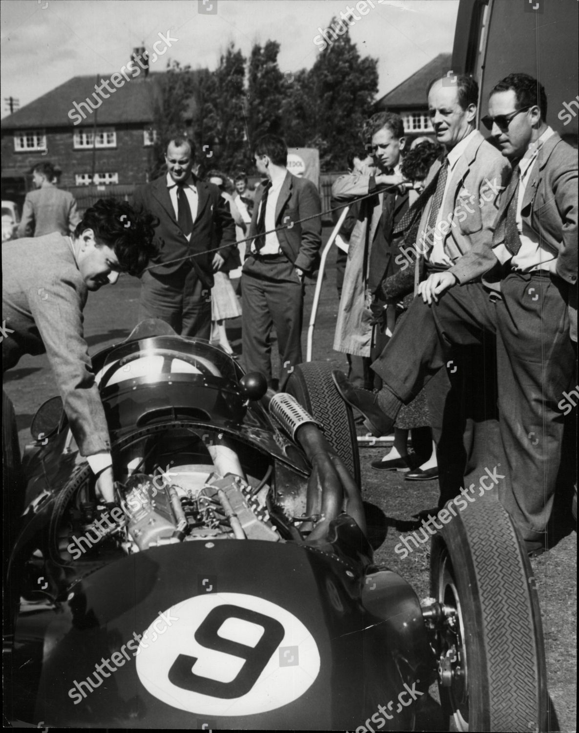 Practice Car Racing Aintree Tony Rudd Editorial Stock Photo - Stock ...