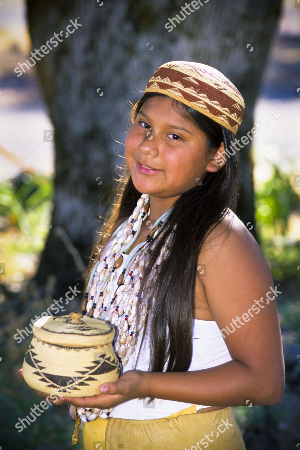 Young Girl Dressed Traditional Hupa Ladies Editorial Stock Photo ...