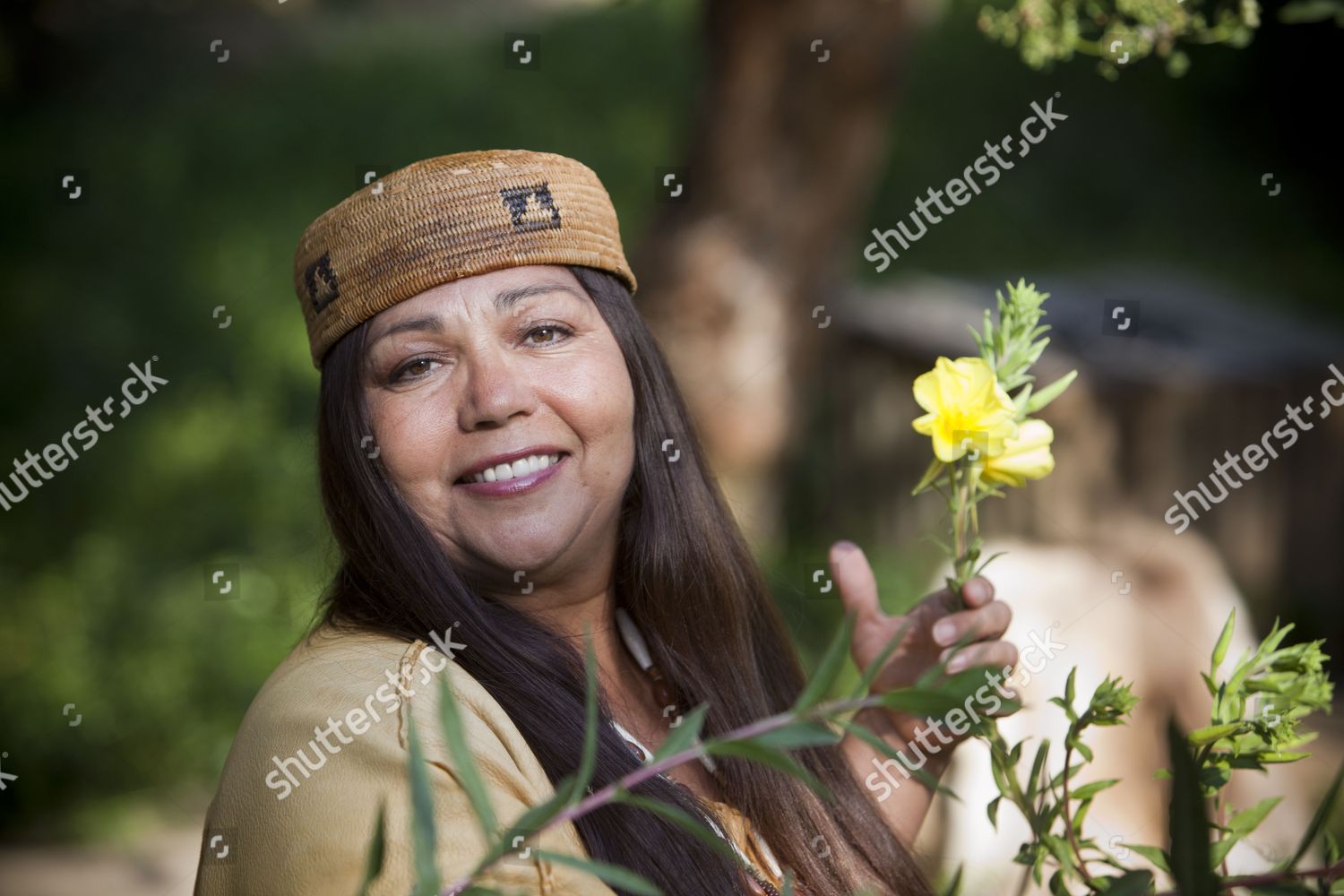 Traditional Woman Acjachemen Nation San Juan Editorial Stock Photo ...
