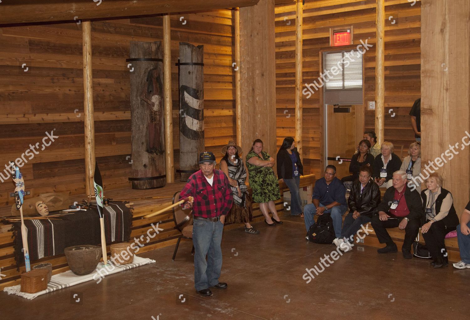 Tulalip Tribal Member Storyteller Elder Ray Editorial Stock Photo ...