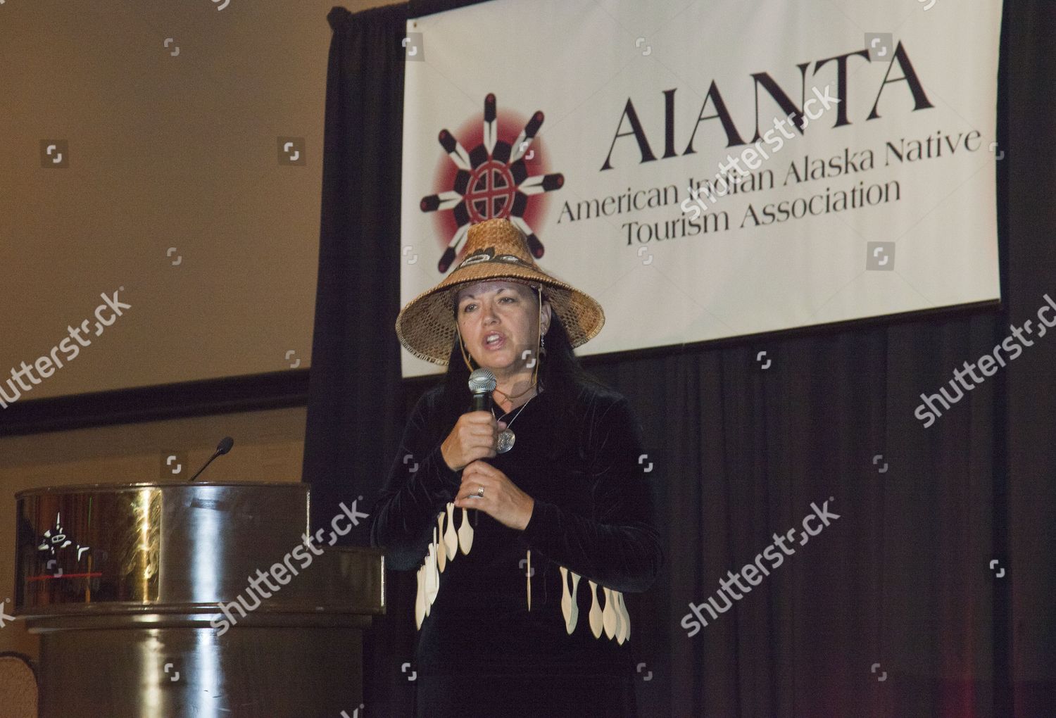 Traditionally Dressed Coast Salish Business Woman Editorial Stock Photo ...