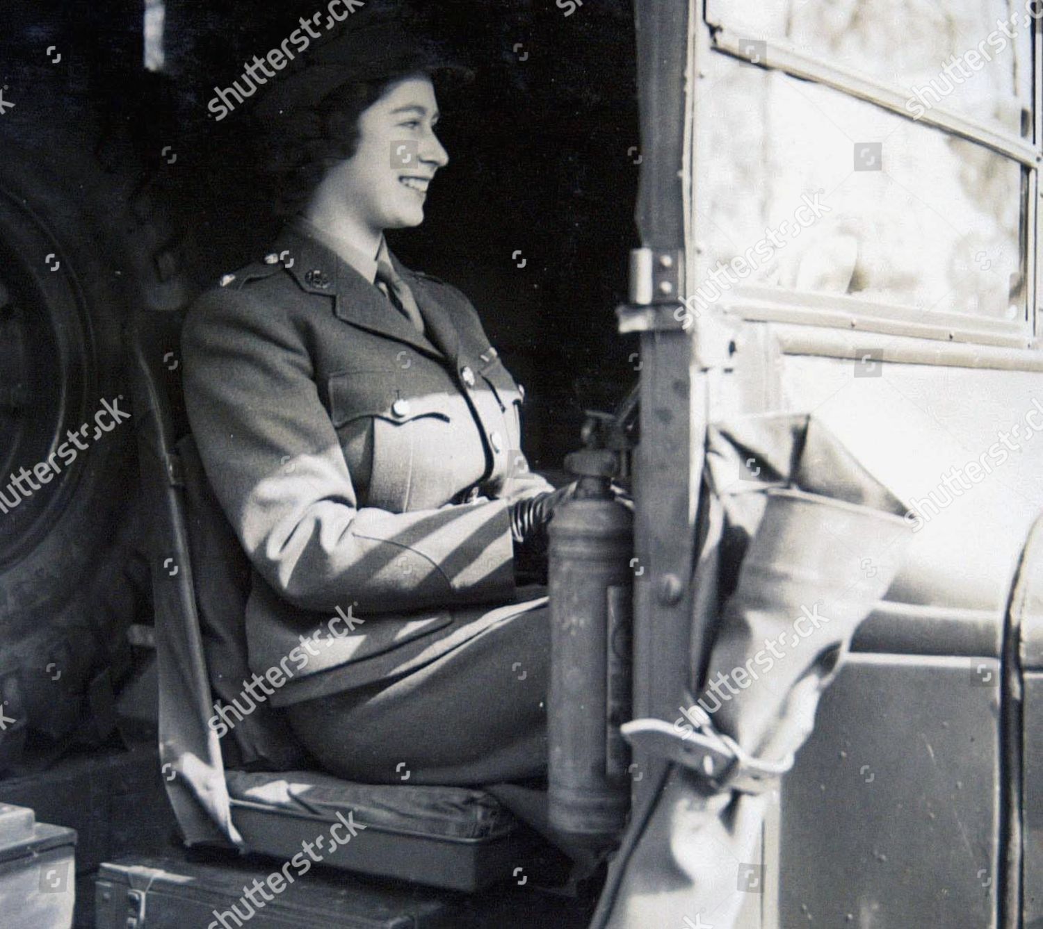 Princess Elizabeth Now Queen Elizabeth Ii Editorial Stock Photo - Stock ...