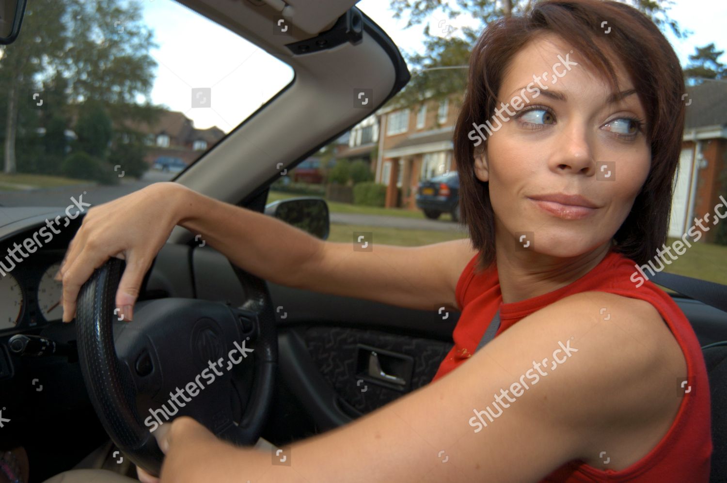 Woman Driving Car Model Released Editorial Stock Photo Stock Image woman-driving-car-model-released-editorial-stock-photo-stock-image