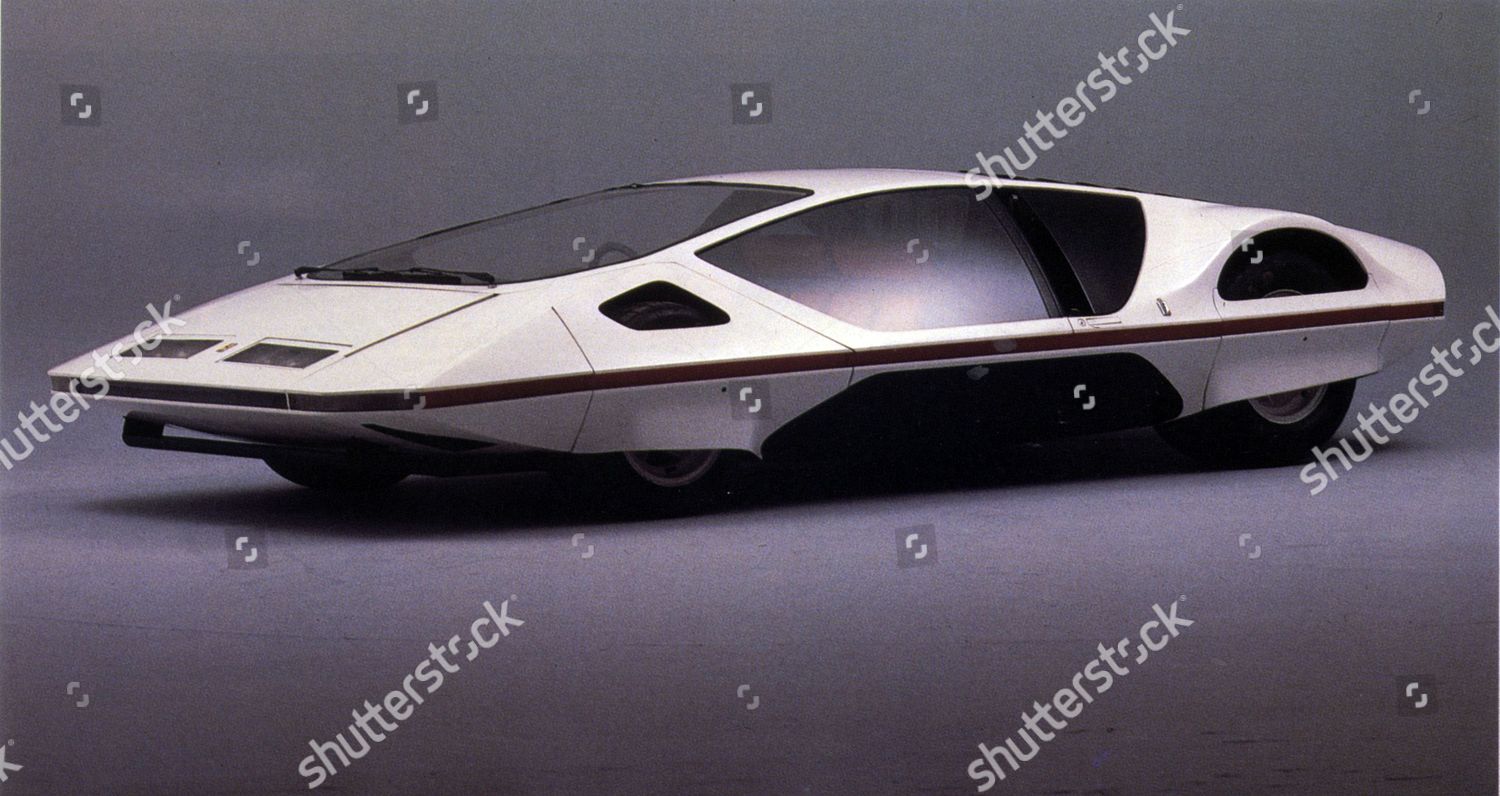 1970 Pininfarina Modulo Publicity Shot Concept Editorial Stock Photo ...