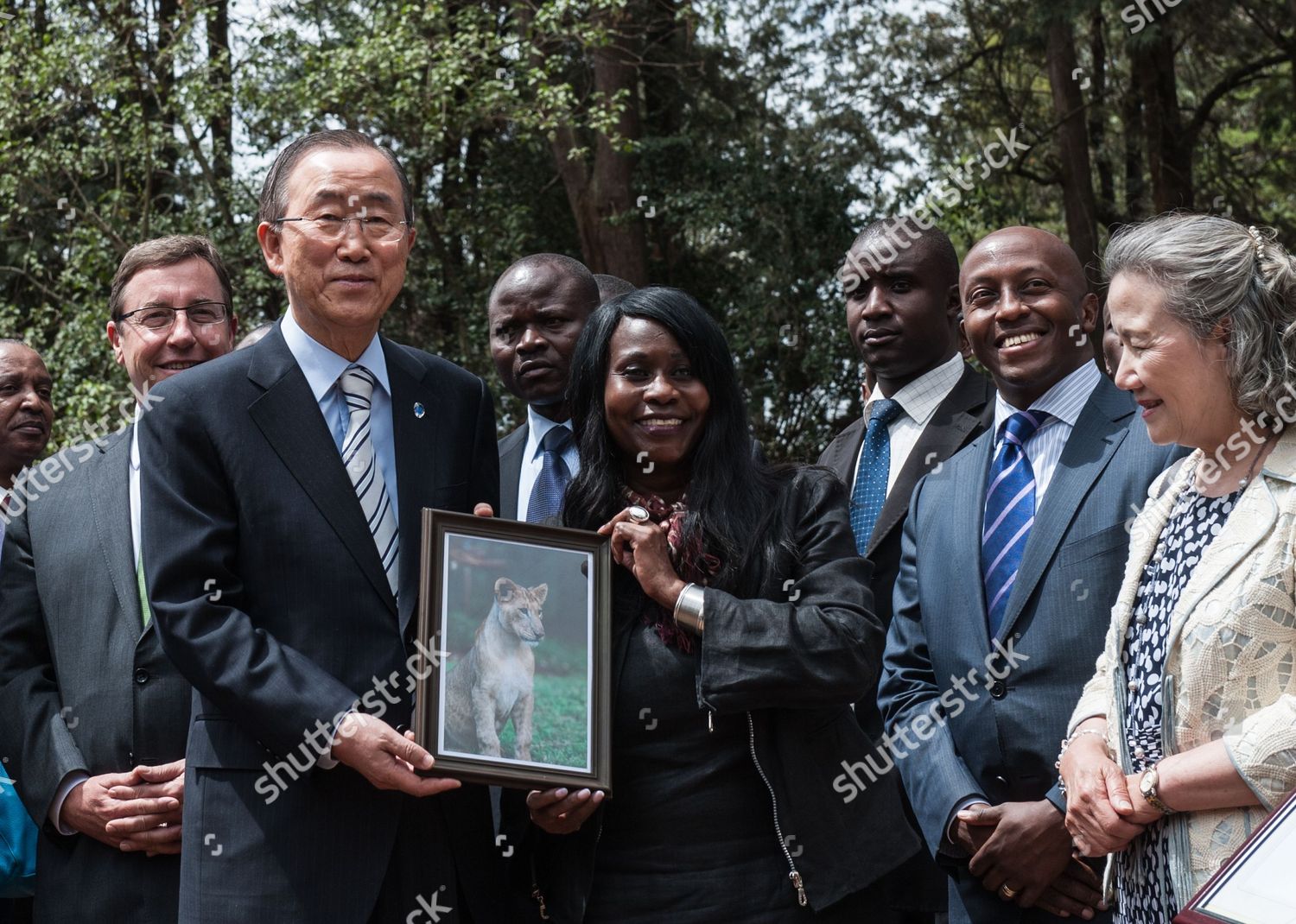 Kenyan Cabinet Secretary Environment Water Natural Editorial Stock ...