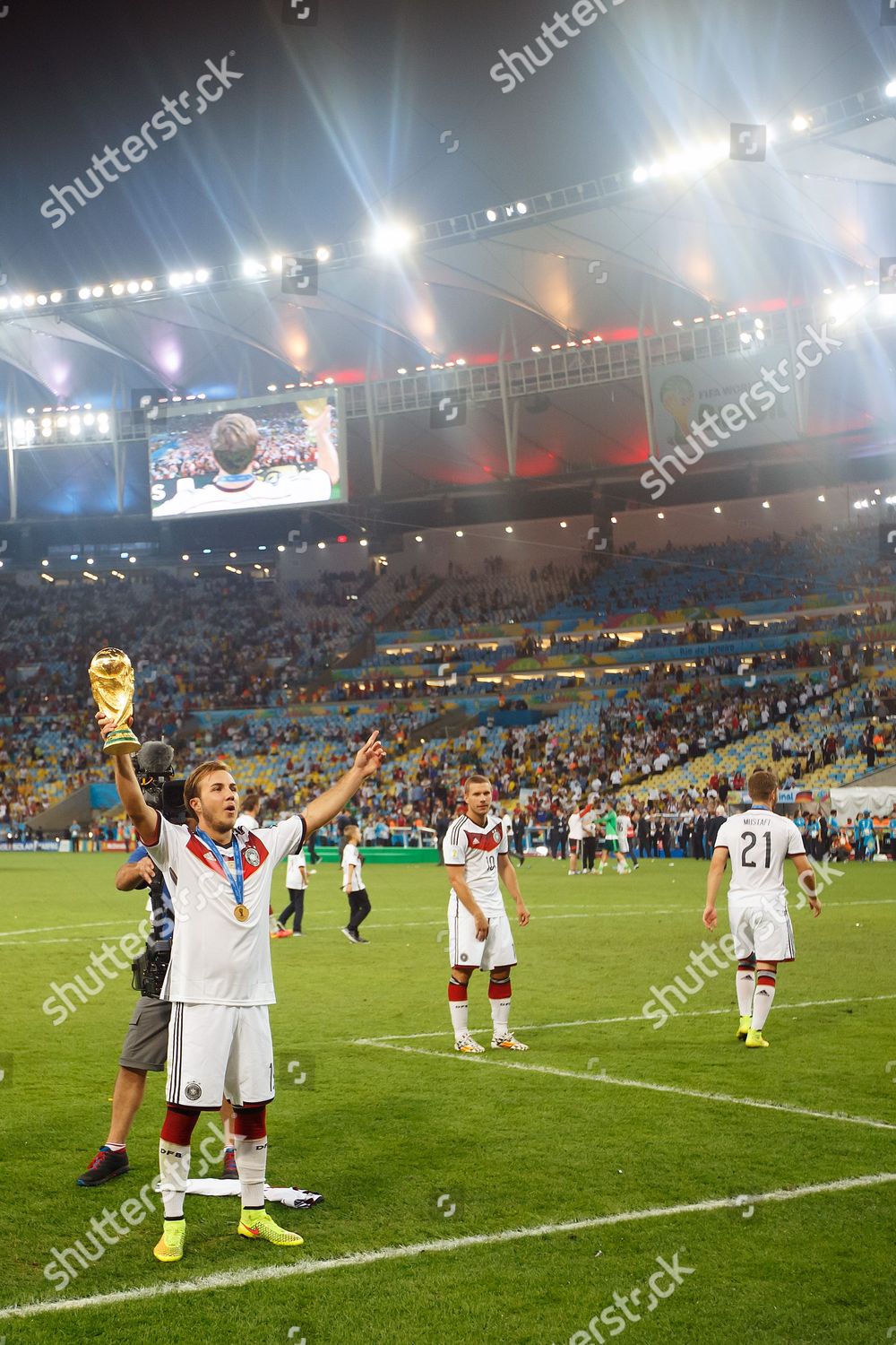Mario Gotze Germany Celebrates Winning World Editorial Stock Photo ...