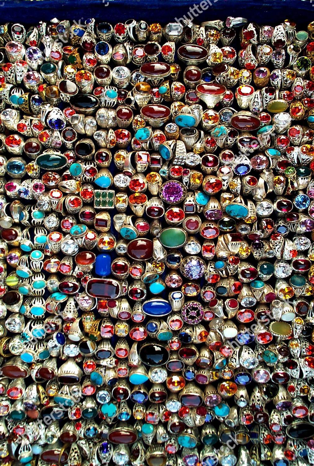 Showcase Gemstones Semi Precious Stone Including Editorial Stock Photo ...