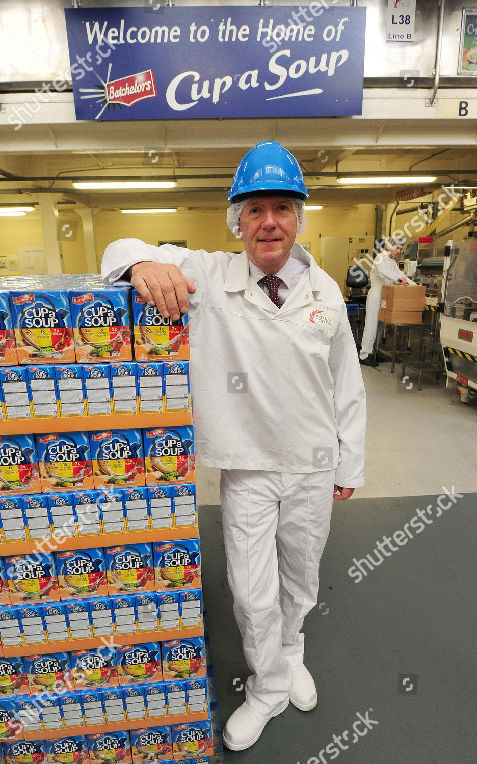 Pictured Gavin Darby Ceo Premier Foods Editorial Stock Photo - Stock ...