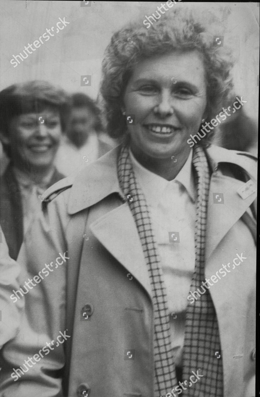 Mrs Anne Scargill Wife Arthur Scargill Redaktionelles Stockfoto ...