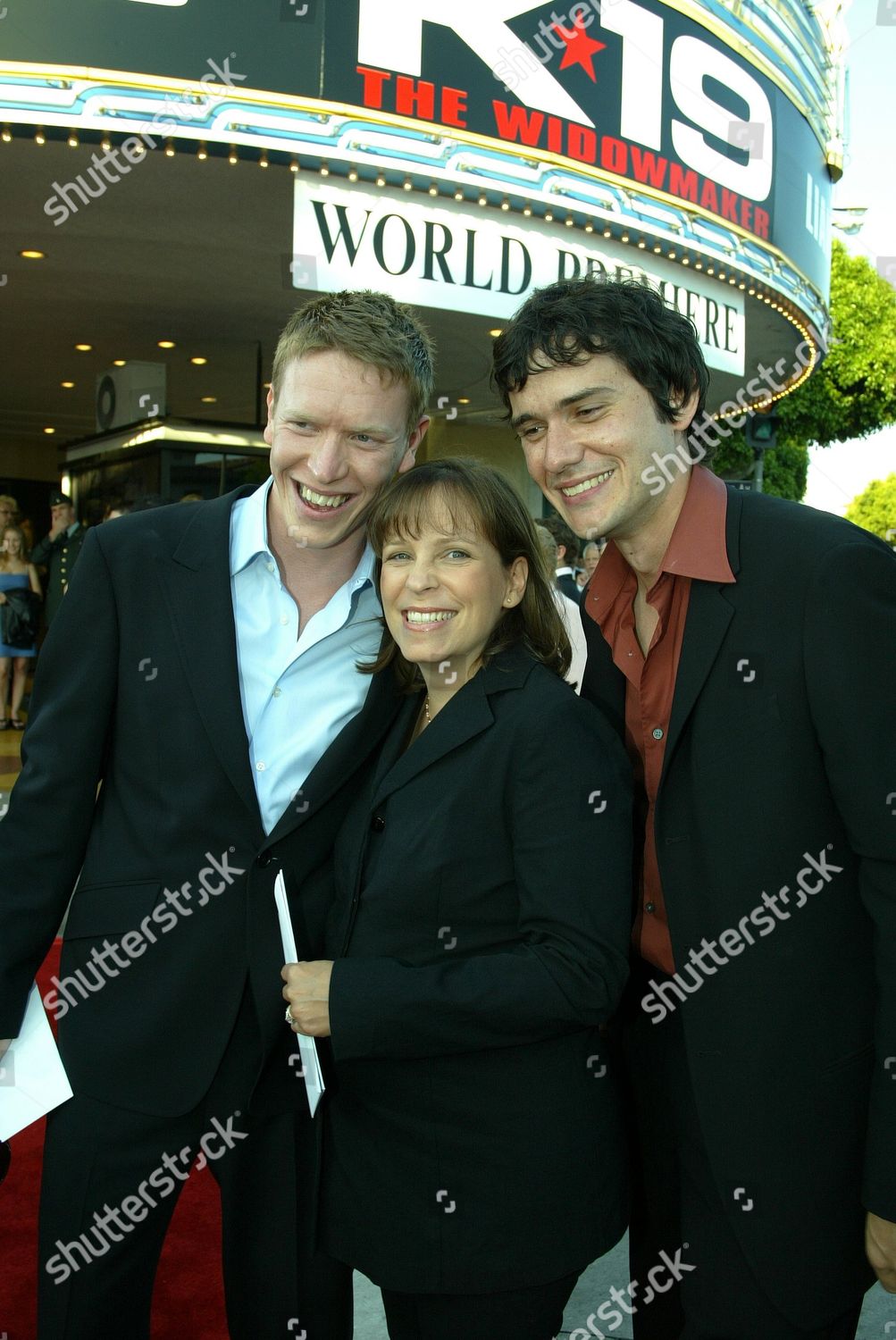 Sam Redford Producer Christine Whitaker Christian Editorial Stock Photo ...