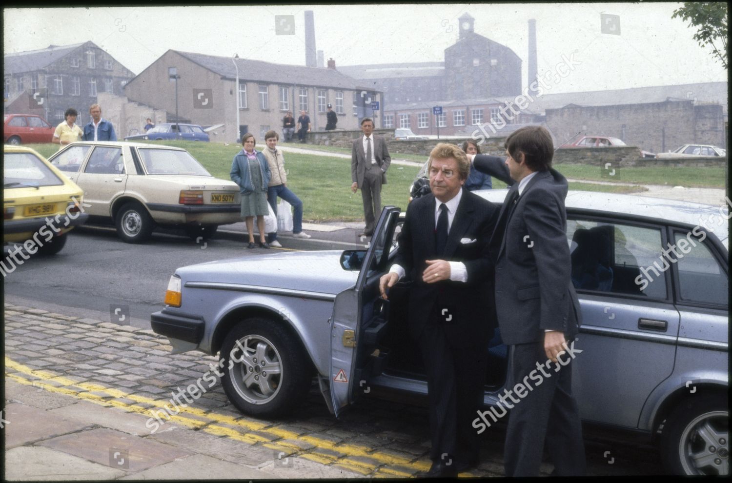 Peter Adamson Actor Arriving Burnley Crown Editorial Stock Photo ...